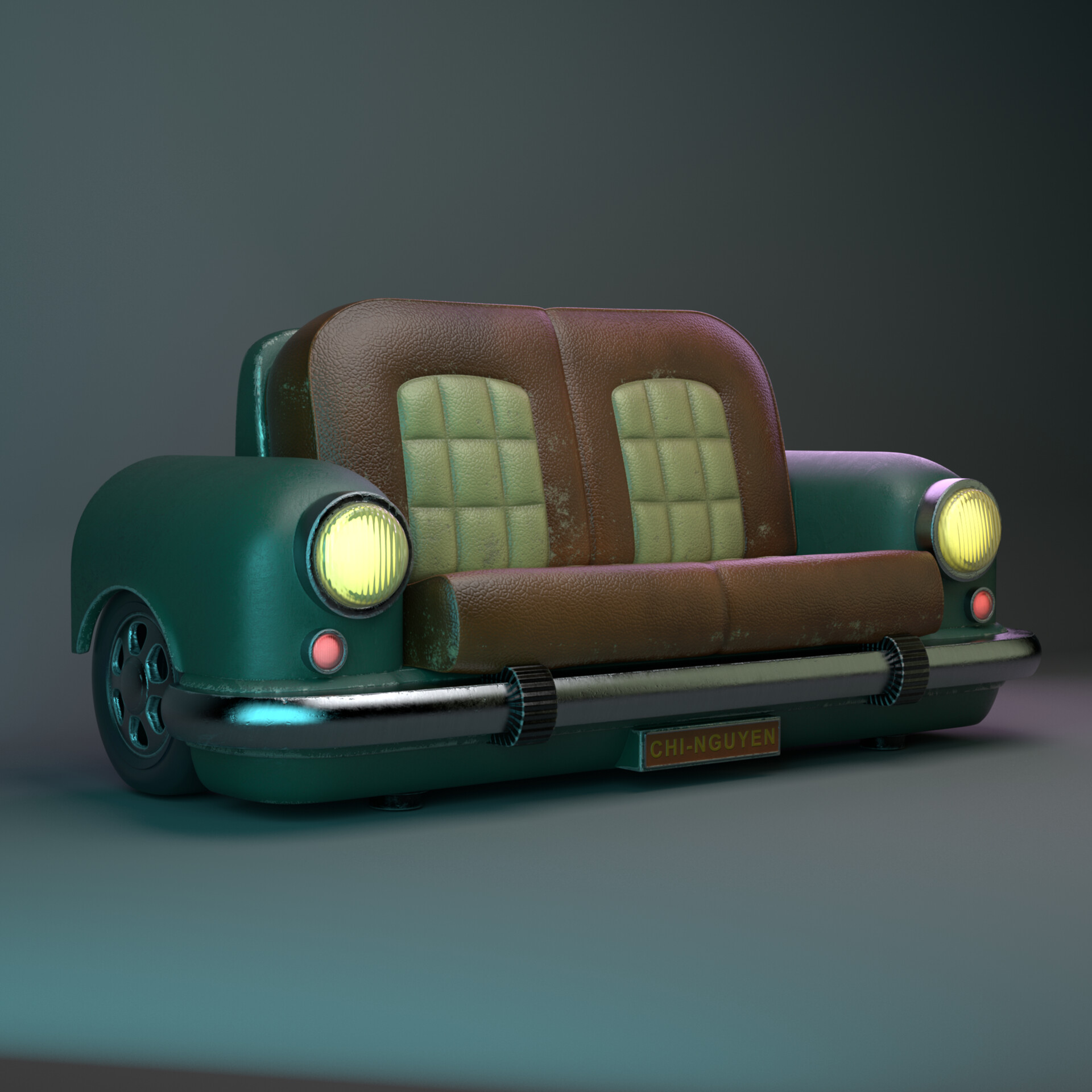 ArtStation - Car sofa