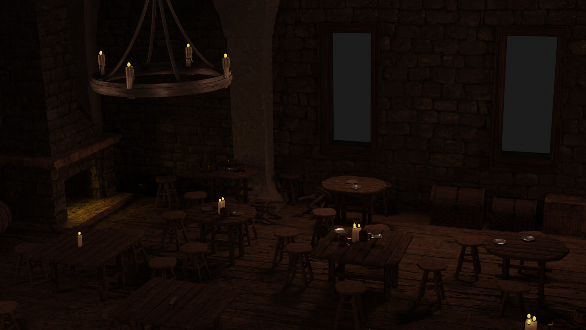 ArtStation - Medieval Tavern