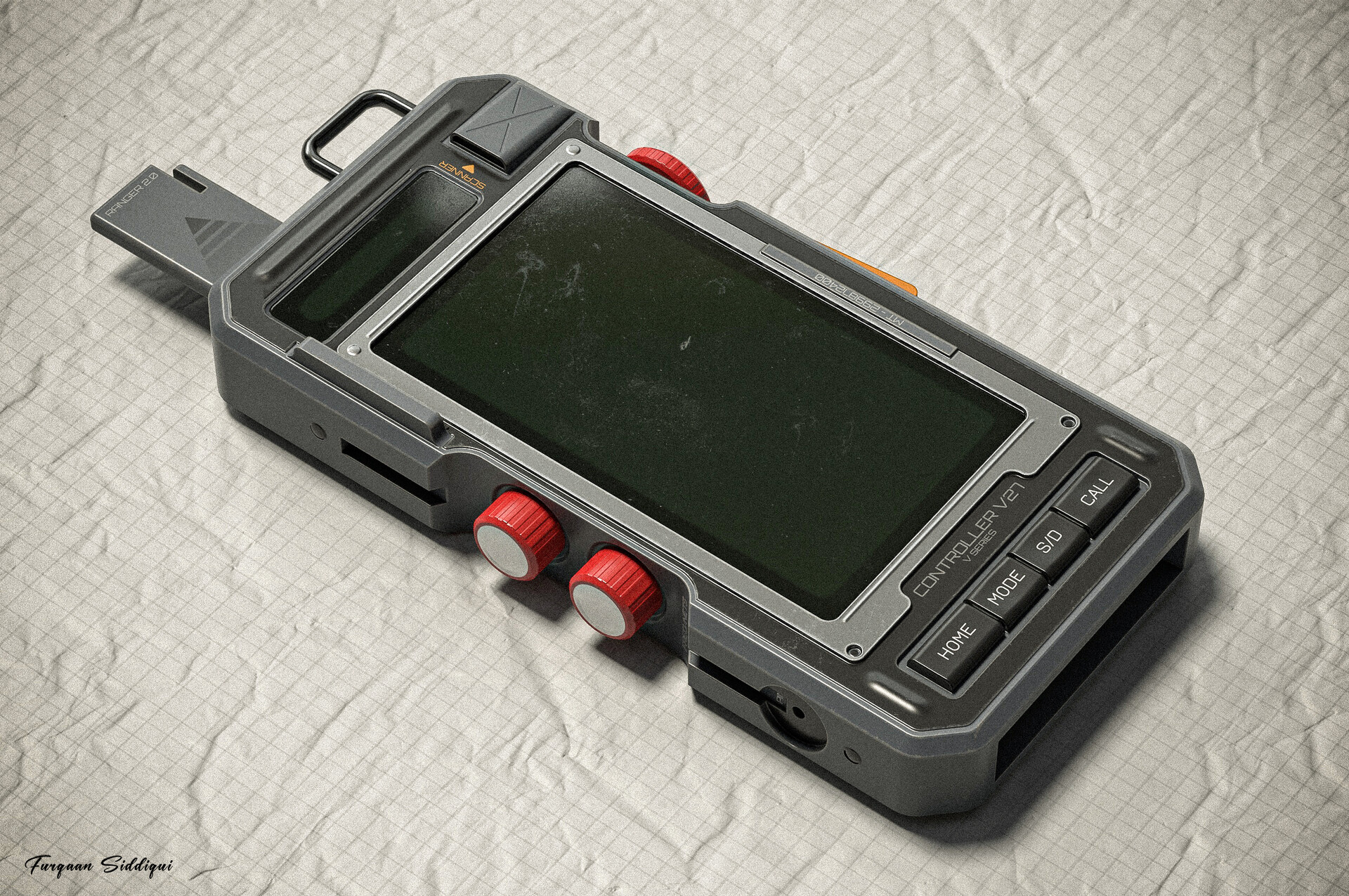 ArtStation - Sci-fi Controller V27 PBR