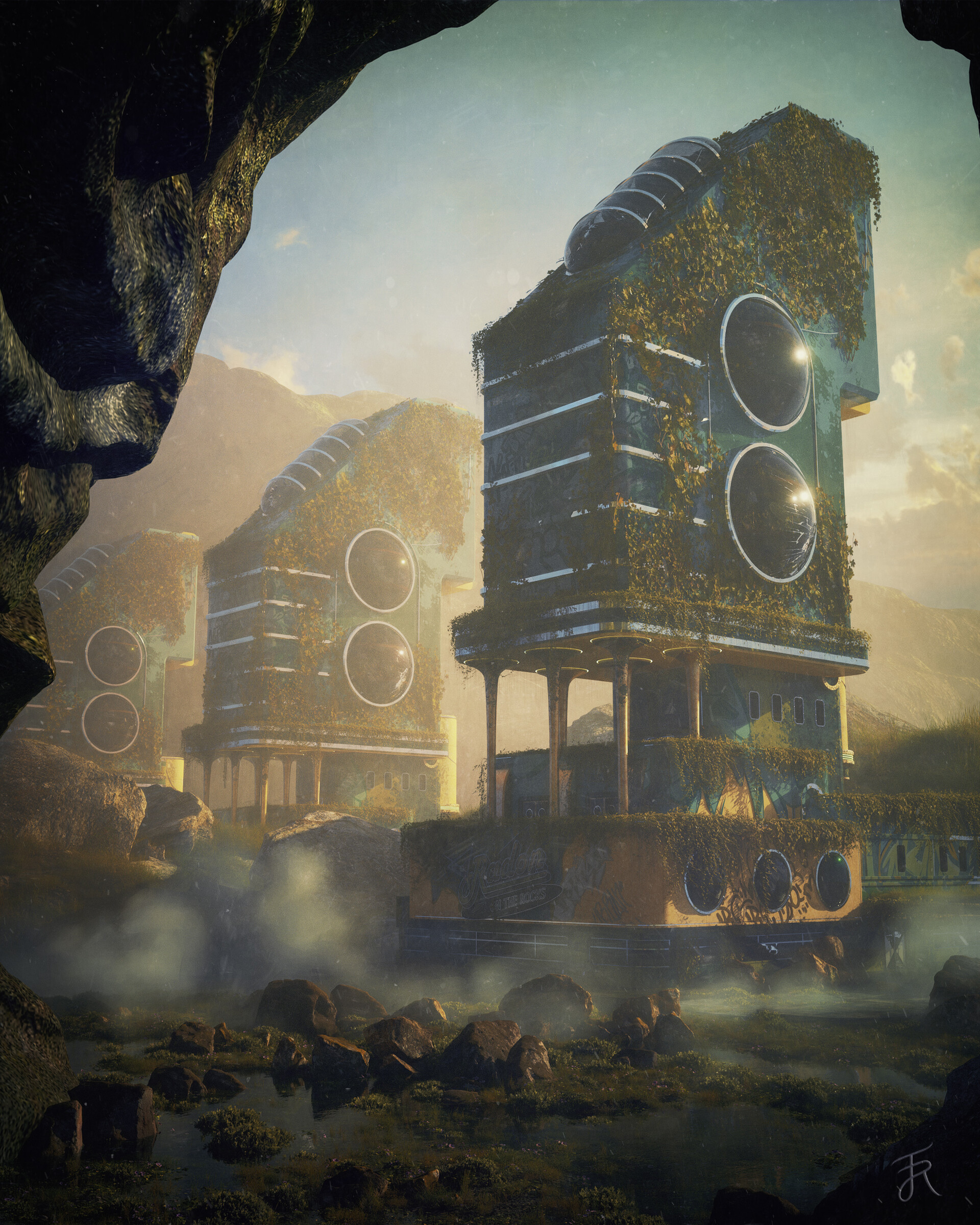 ArtStation - Forgotten Skyline