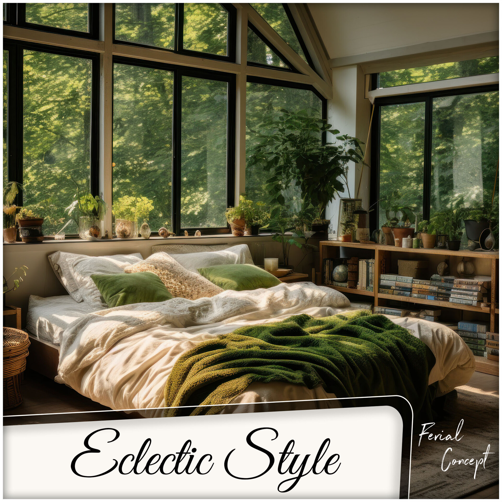 ArtStation - 🔹210 House Interior Design [Eclectic Style] Reference ...