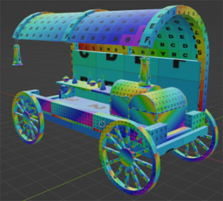 ArtStation - Merchant Cart