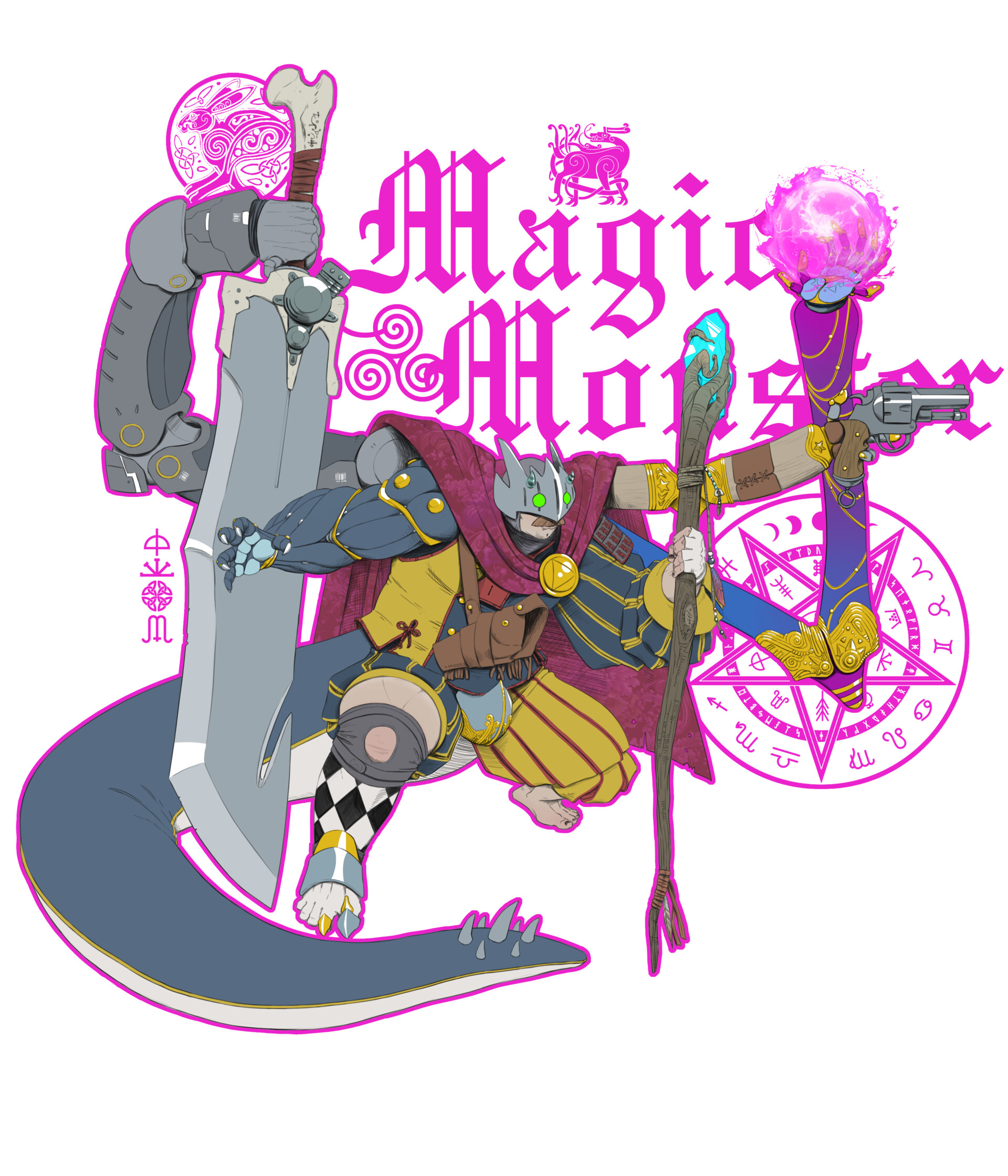 ArtStation - Magic Monster