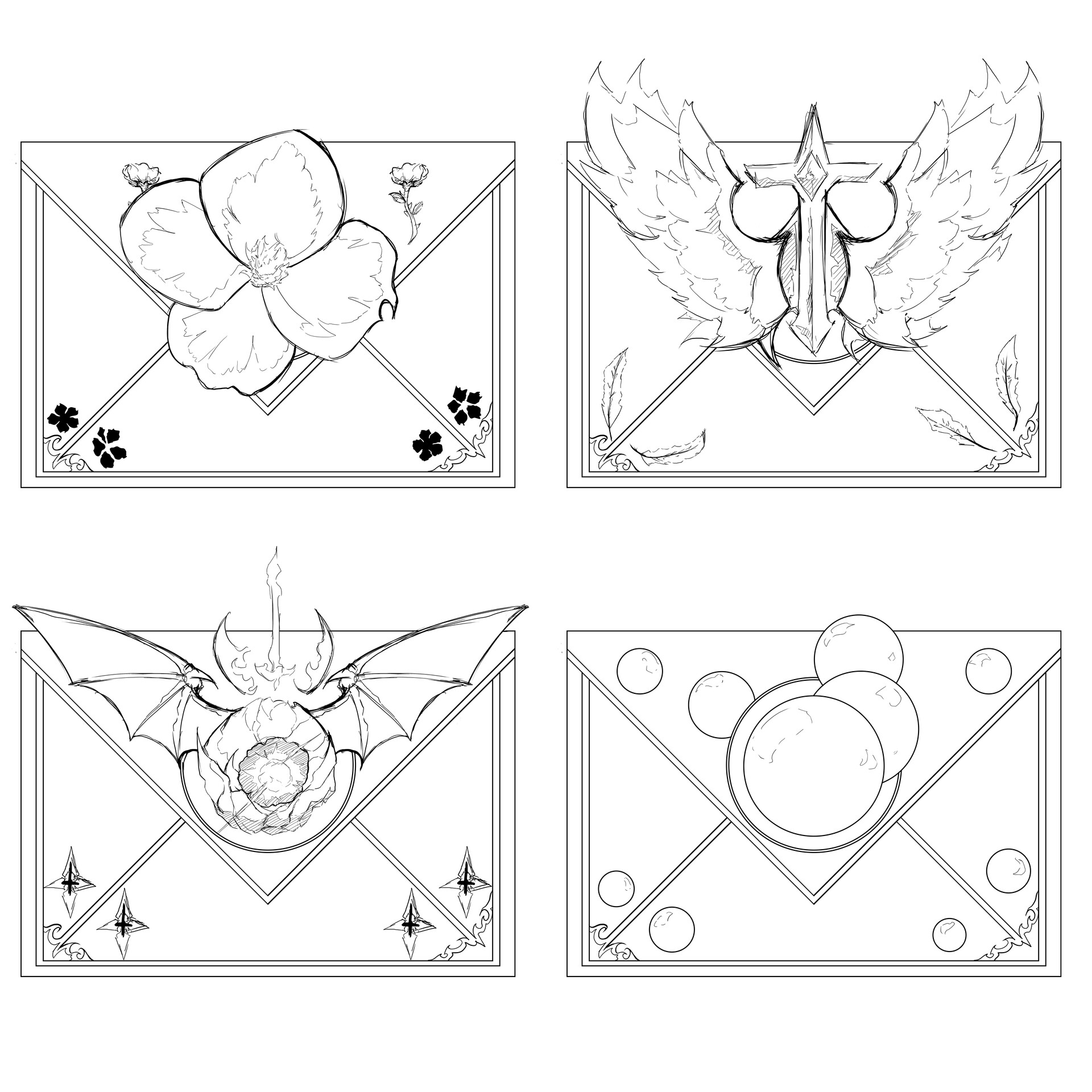 ArtStation - 1st set of Magical Letters