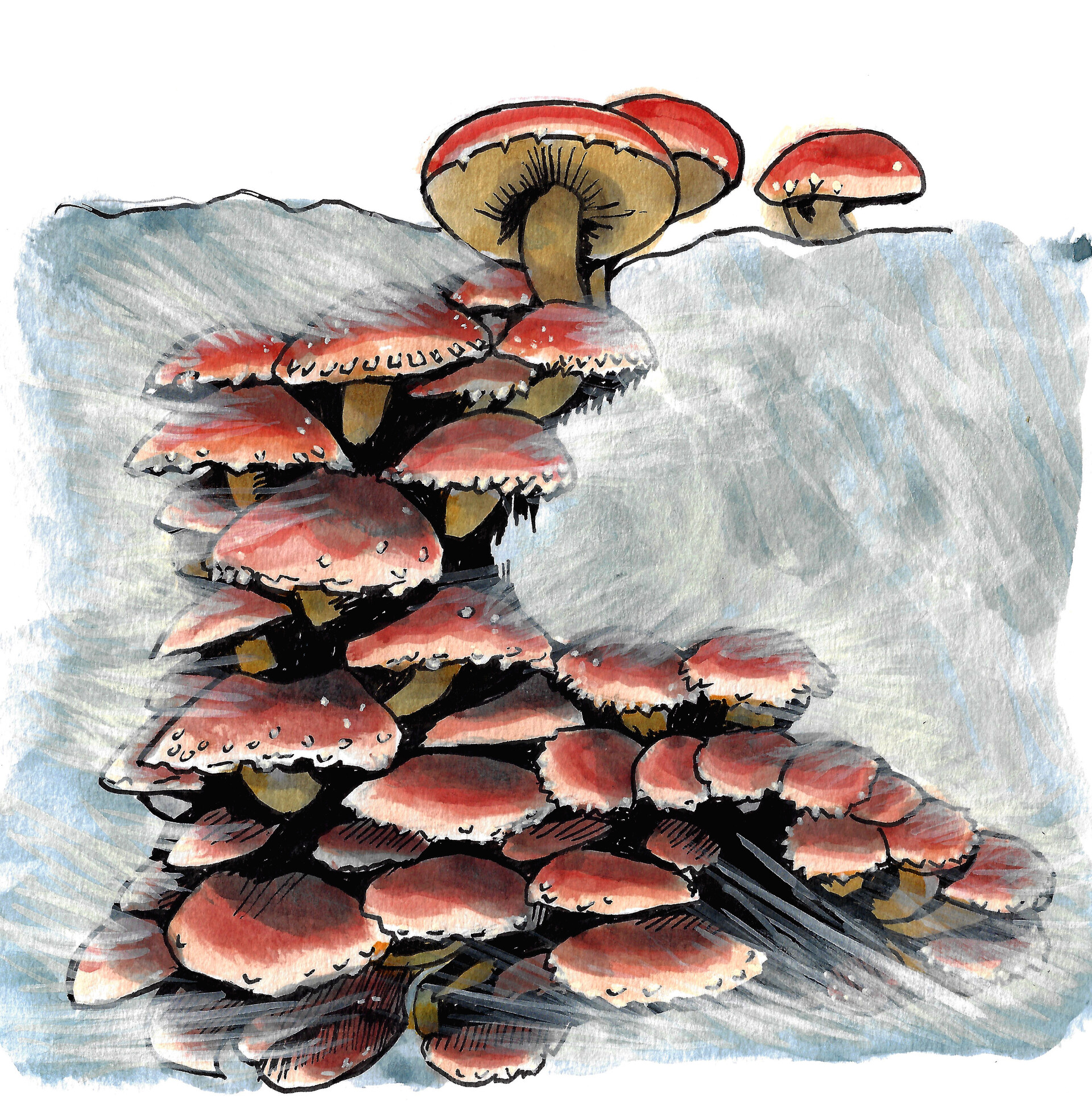 ArtStation - Inktober day 12 - spicy