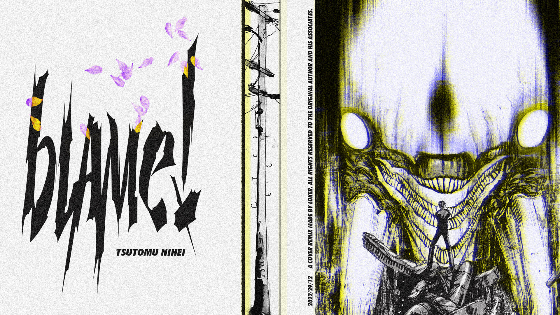 ArtStation - Blame! Book Cover