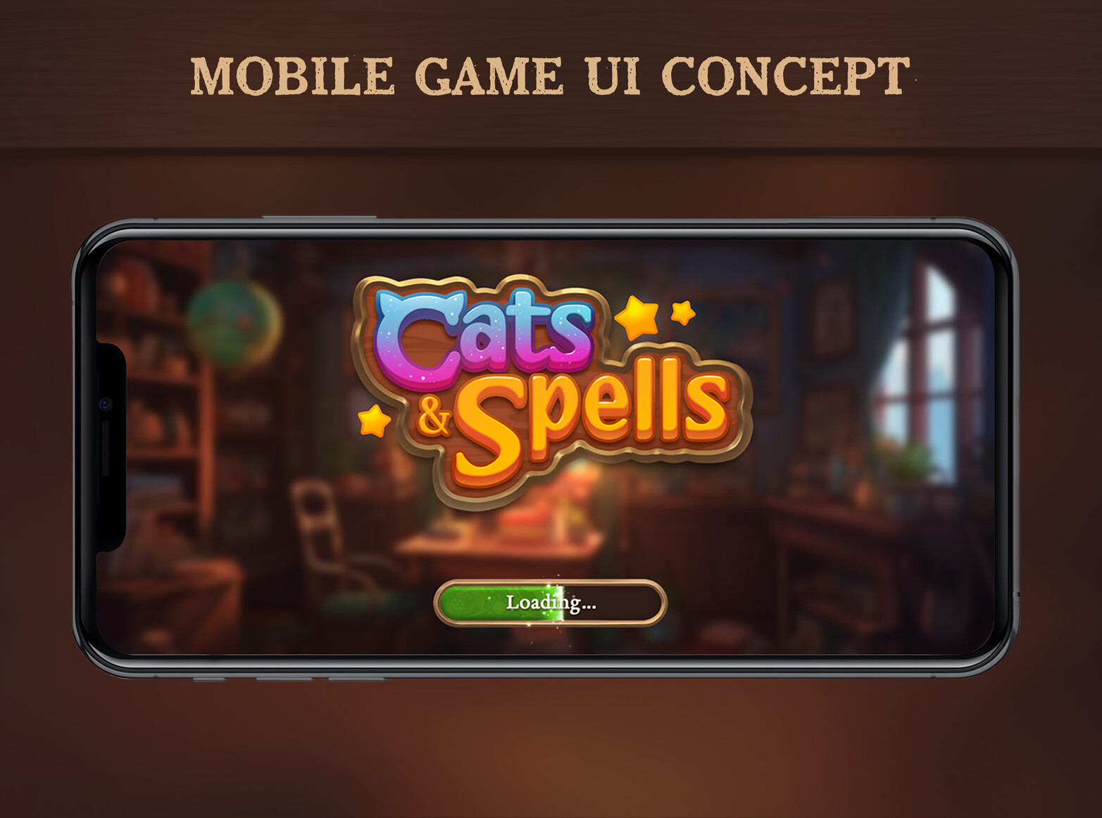 ArtStation - Mobile game UI concept