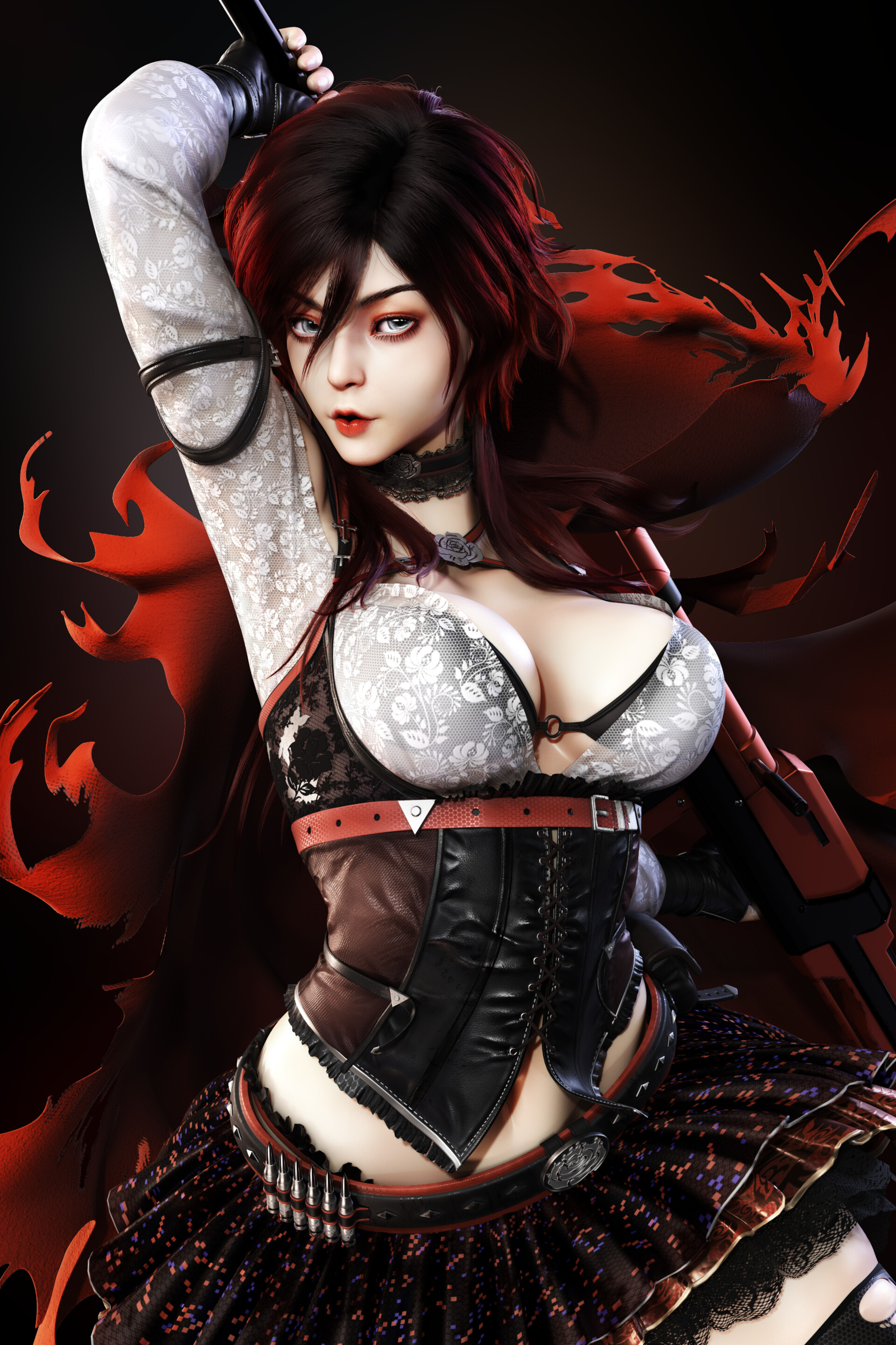 ArtStation - RWBY_Ruby Rose