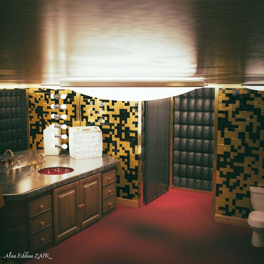 elvis bathroom