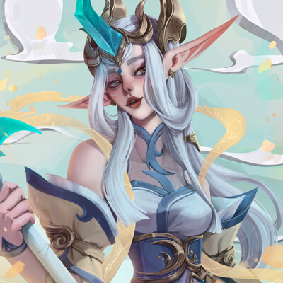 soraka jornada imortal wallpaper