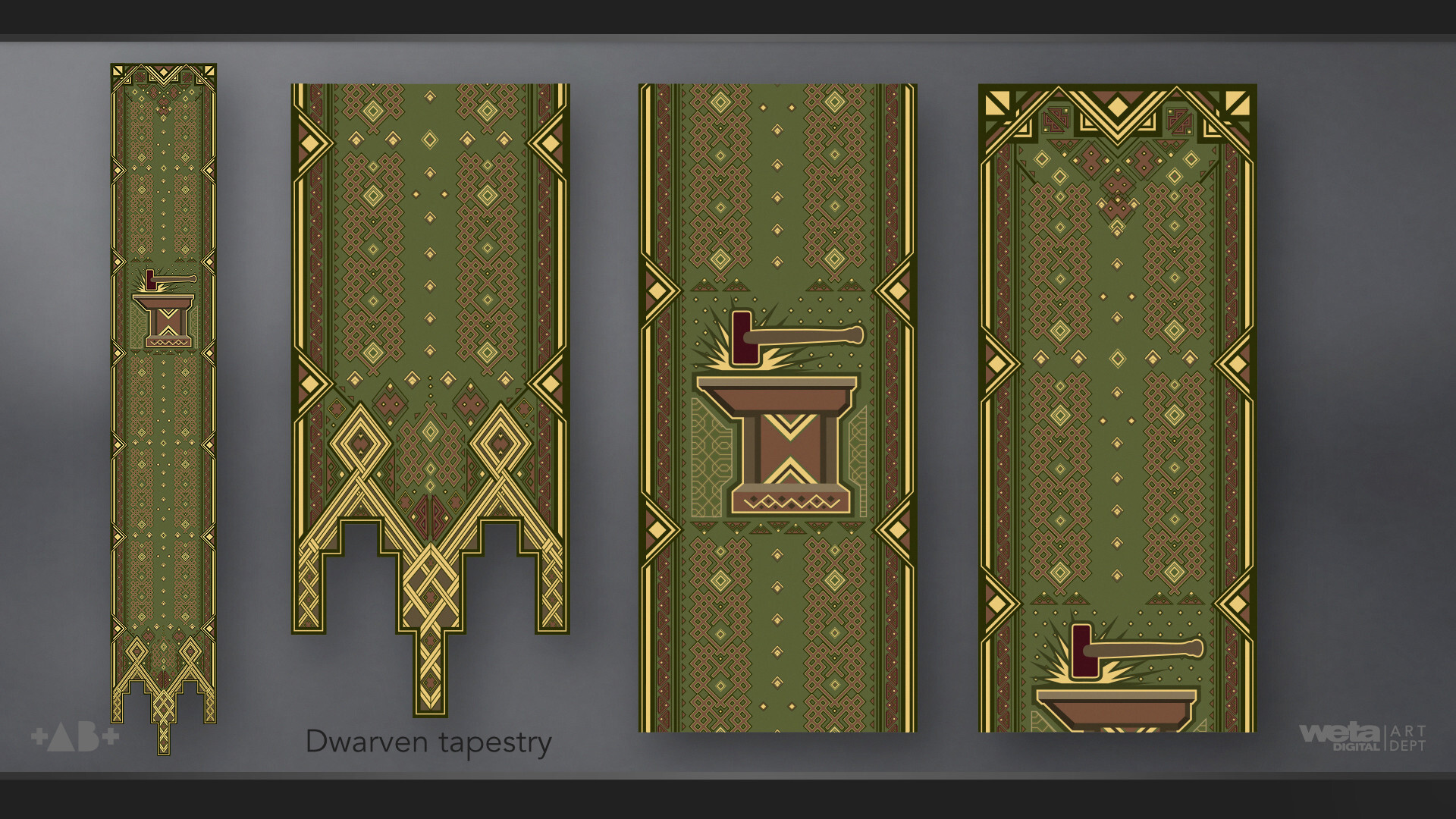 Aaron Black - The Hobbit - Standards & Banners