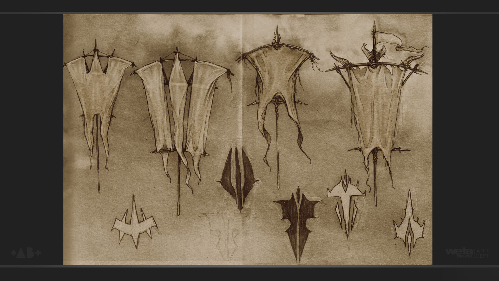 Aaron Black - The Hobbit - Standards & Banners