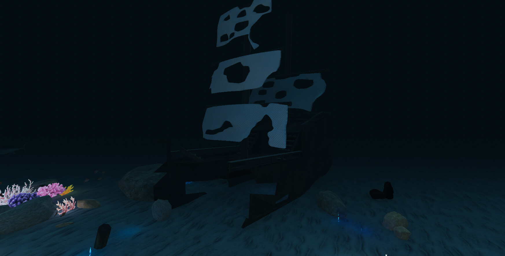 ArtStation - Stylized Underwater Shipwreck