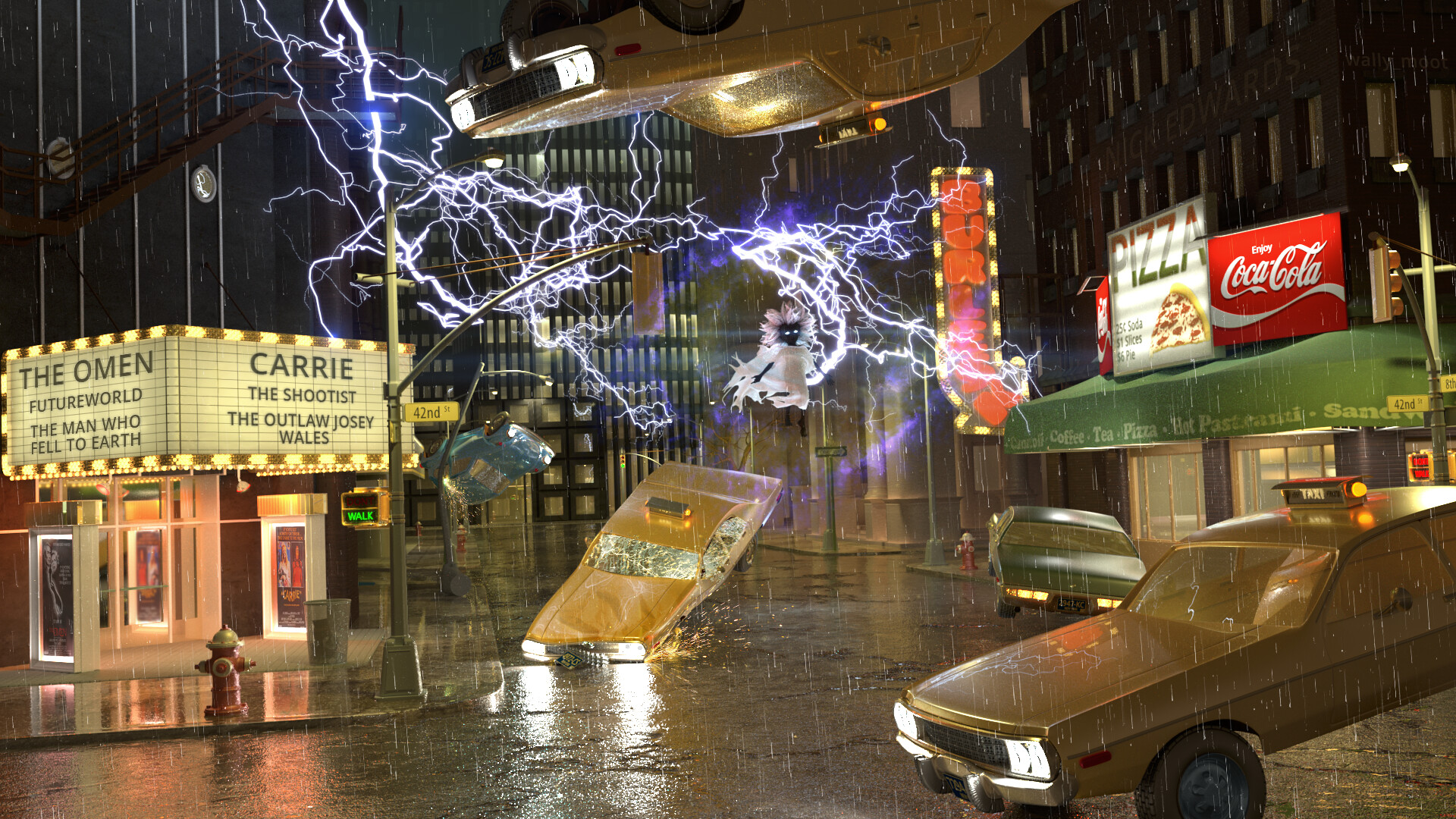 ArtStation - Entity in New York City