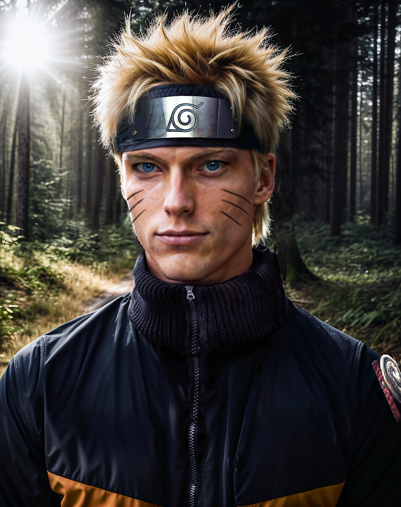 ArtStation - Naruto realistic portrait