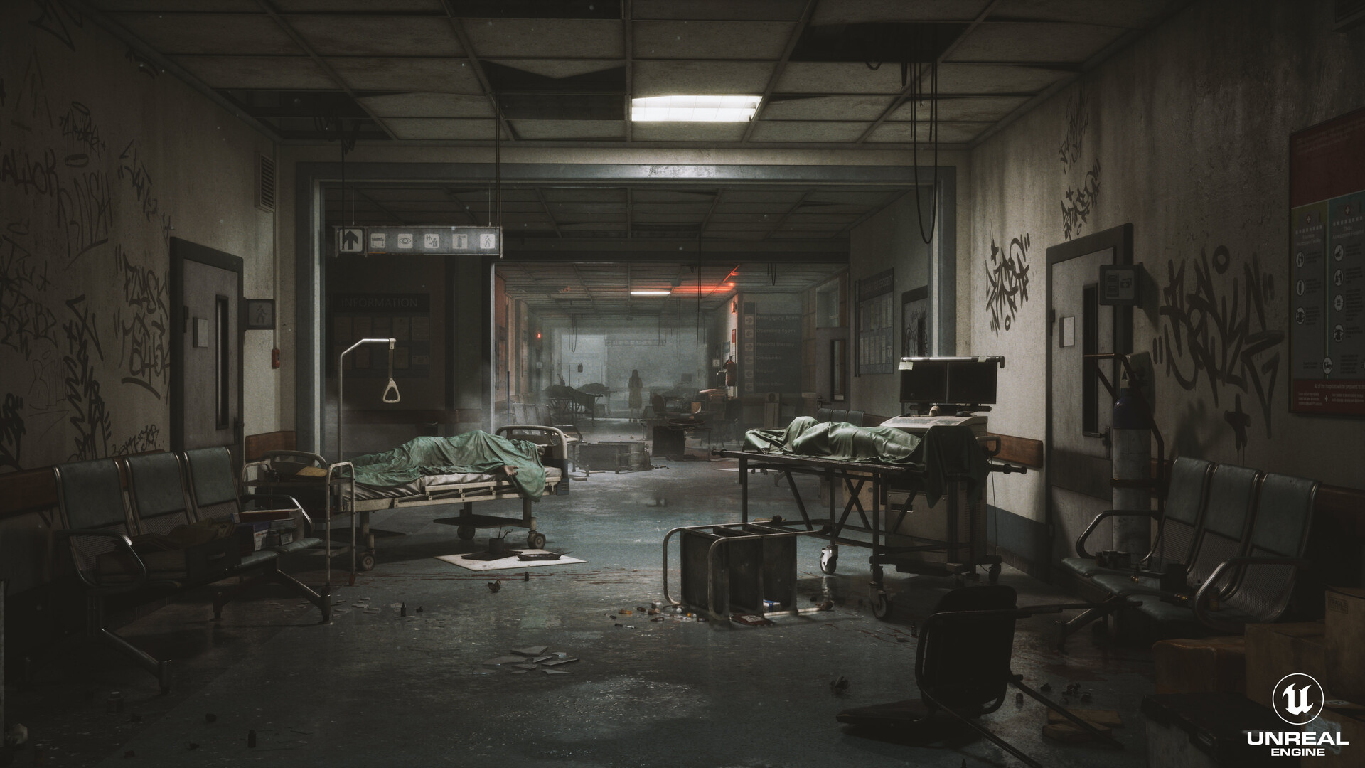 Pasquale Scionti - Relighting Abandoned Hospital Unreal Engine 5.3.1 ...