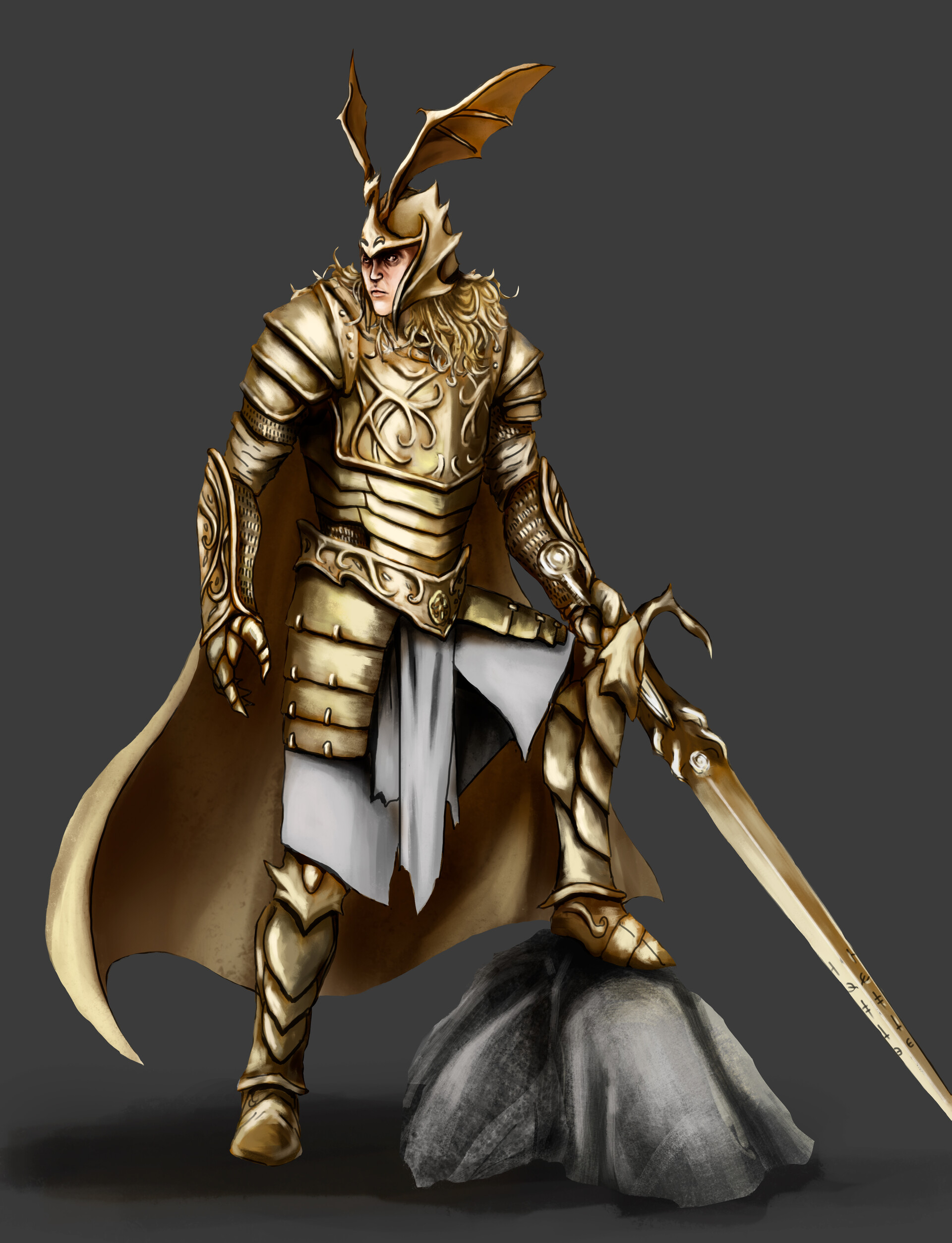 ArtStation - GOLD WARRIOR