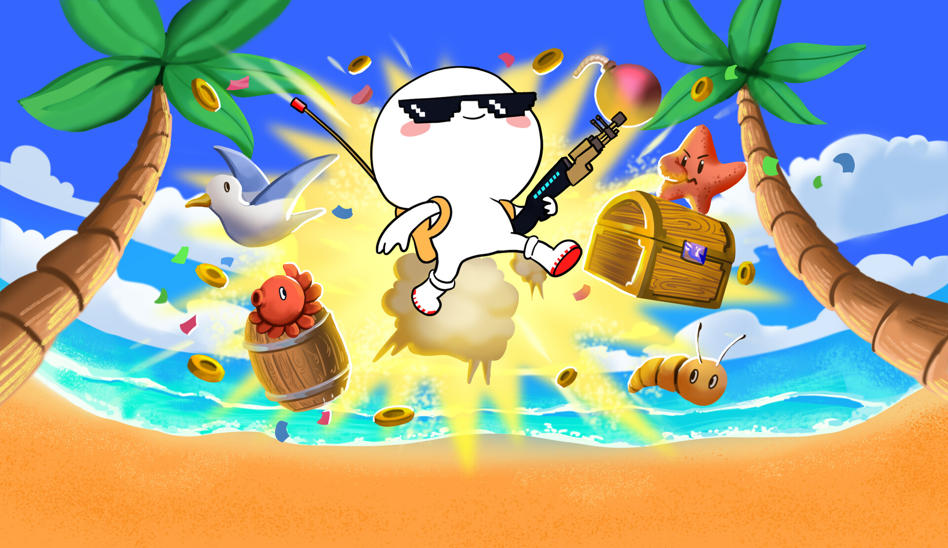 ArtStation - Quby AI Splash Screen