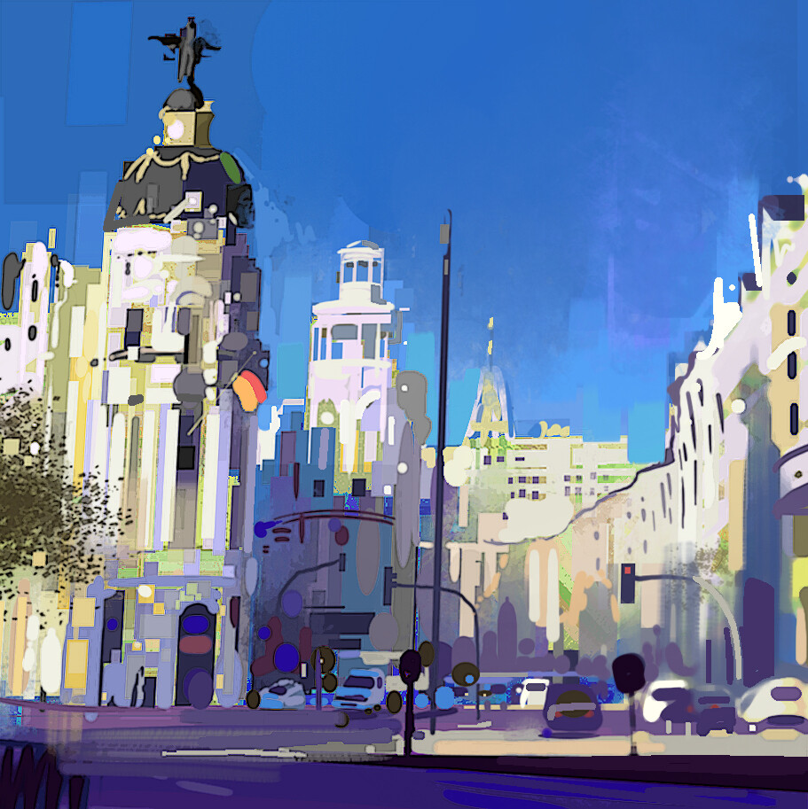 ArtStation - Sketch of Spain