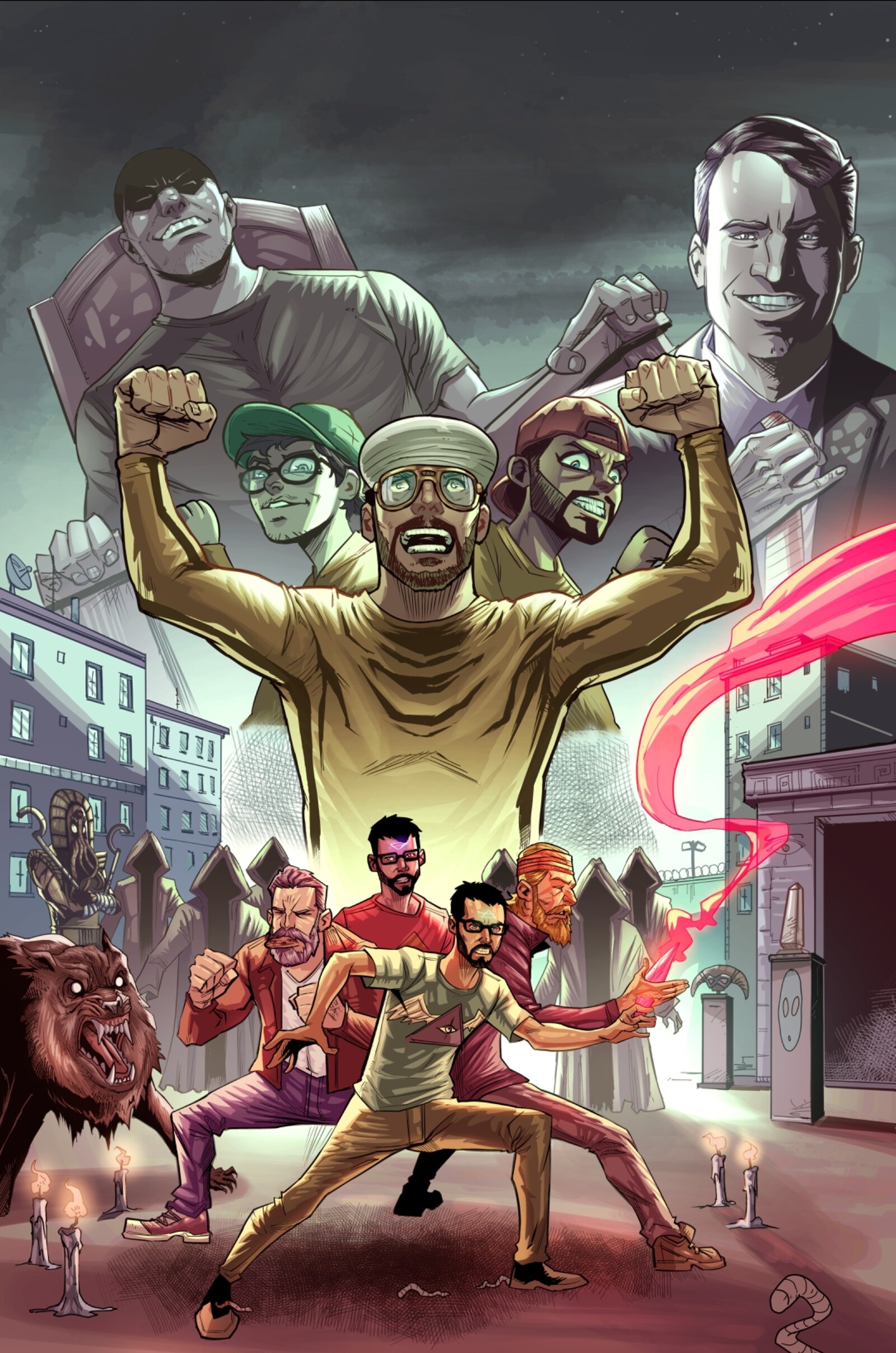 ArtStation - Paranoid American covers