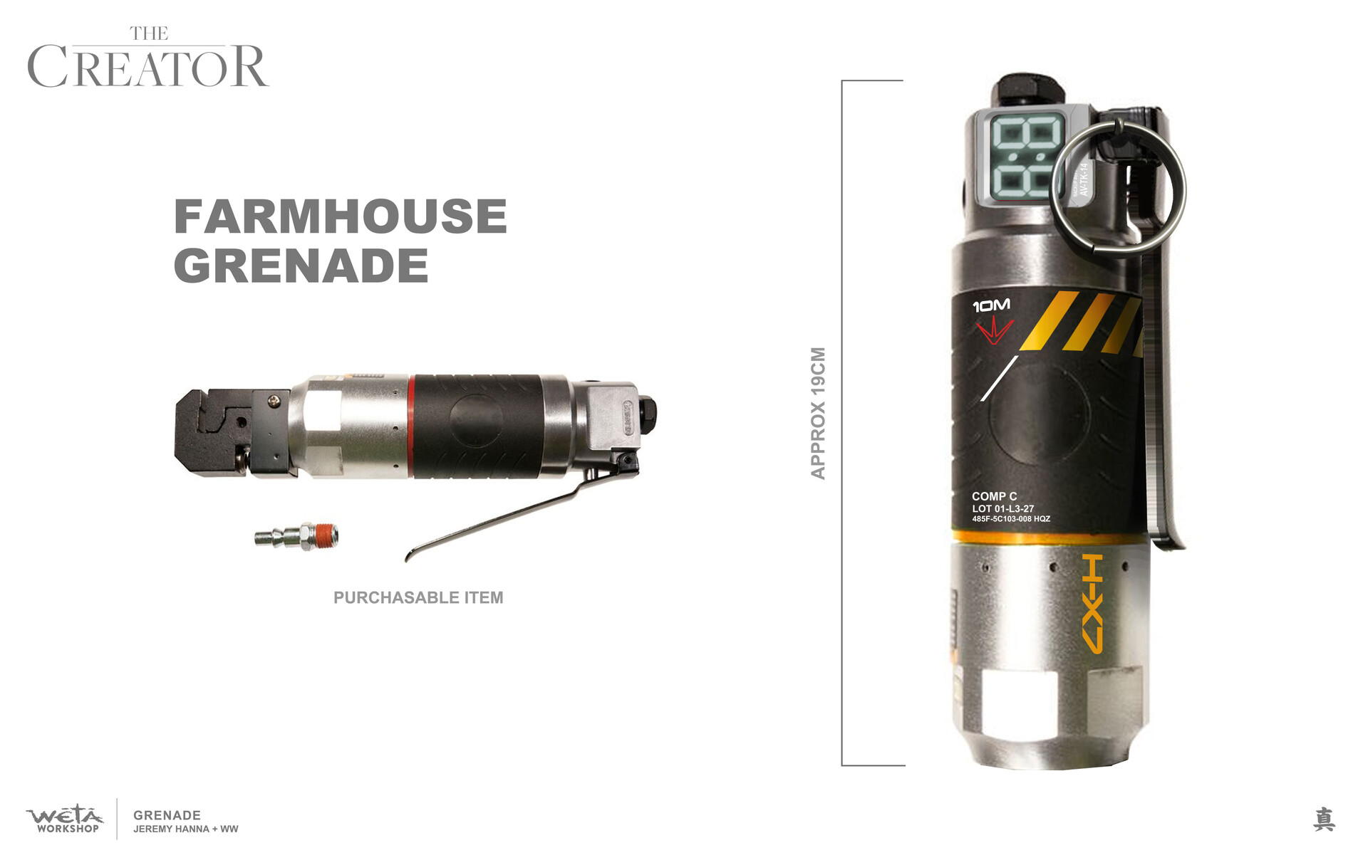 WĒTĀ WORKSHOP DESIGN STUDIO - The Creator - Props