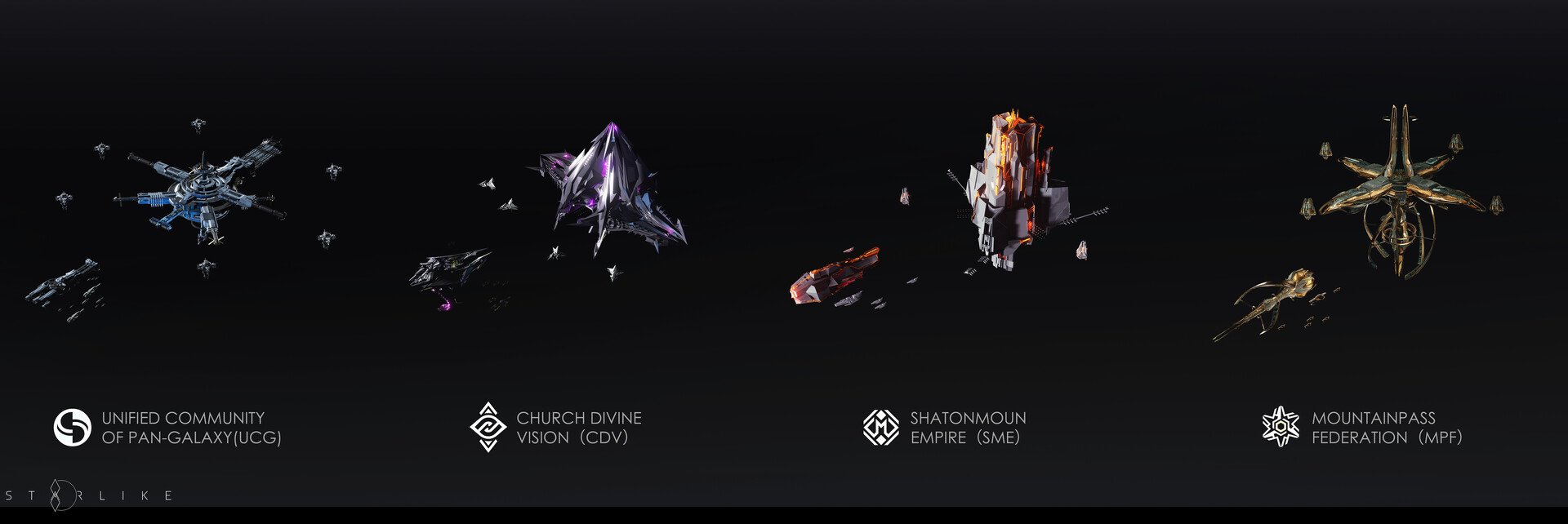 ArtStation - STARLIKE The Composite space station Design Collection (Team Works)