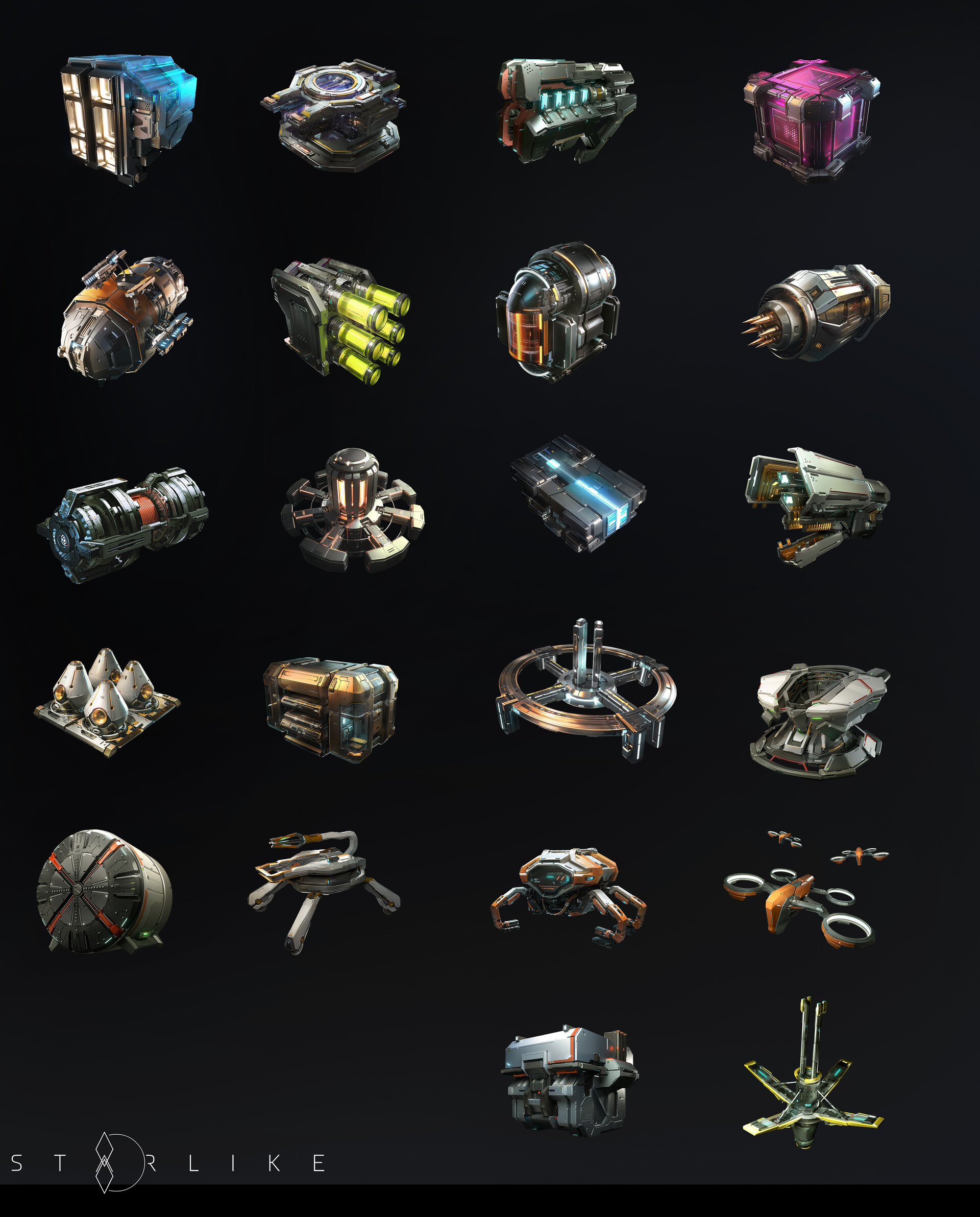 ArtStation - STARLIKE Concept Art Design Collection(Team Works)