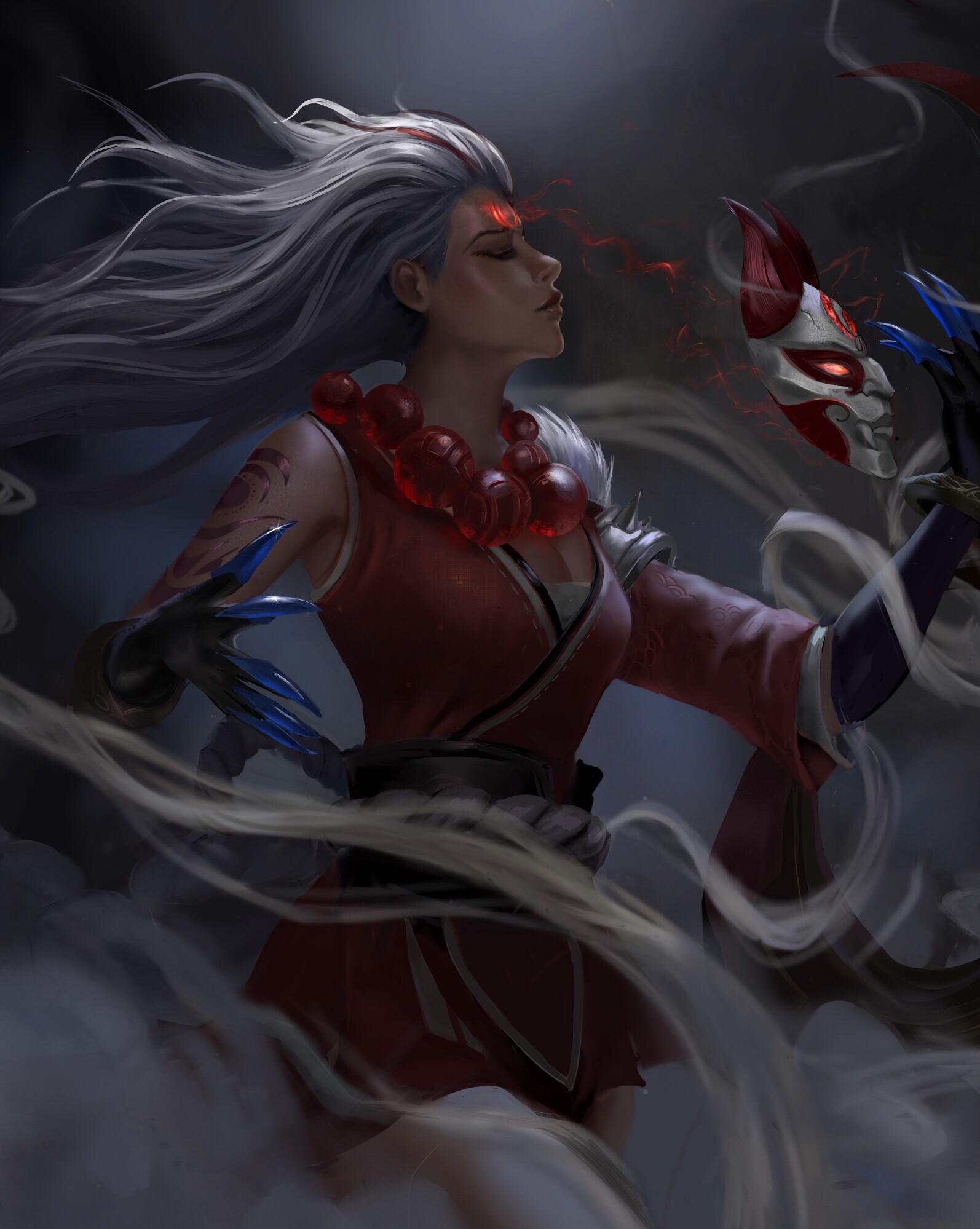 ArtStation - Bloodmoon Diana fan art