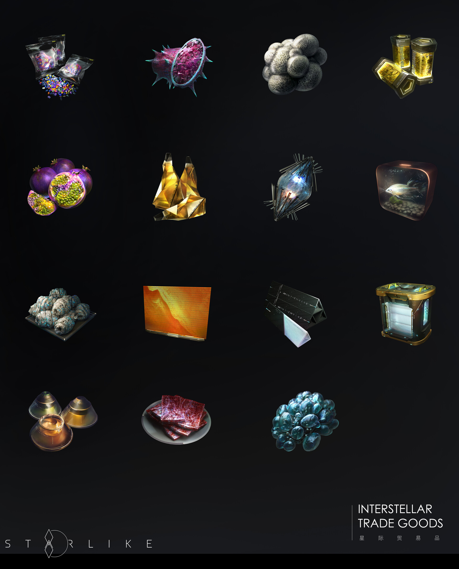 ArtStation - STARLIKE Concept Art Design Collection(Team Works)