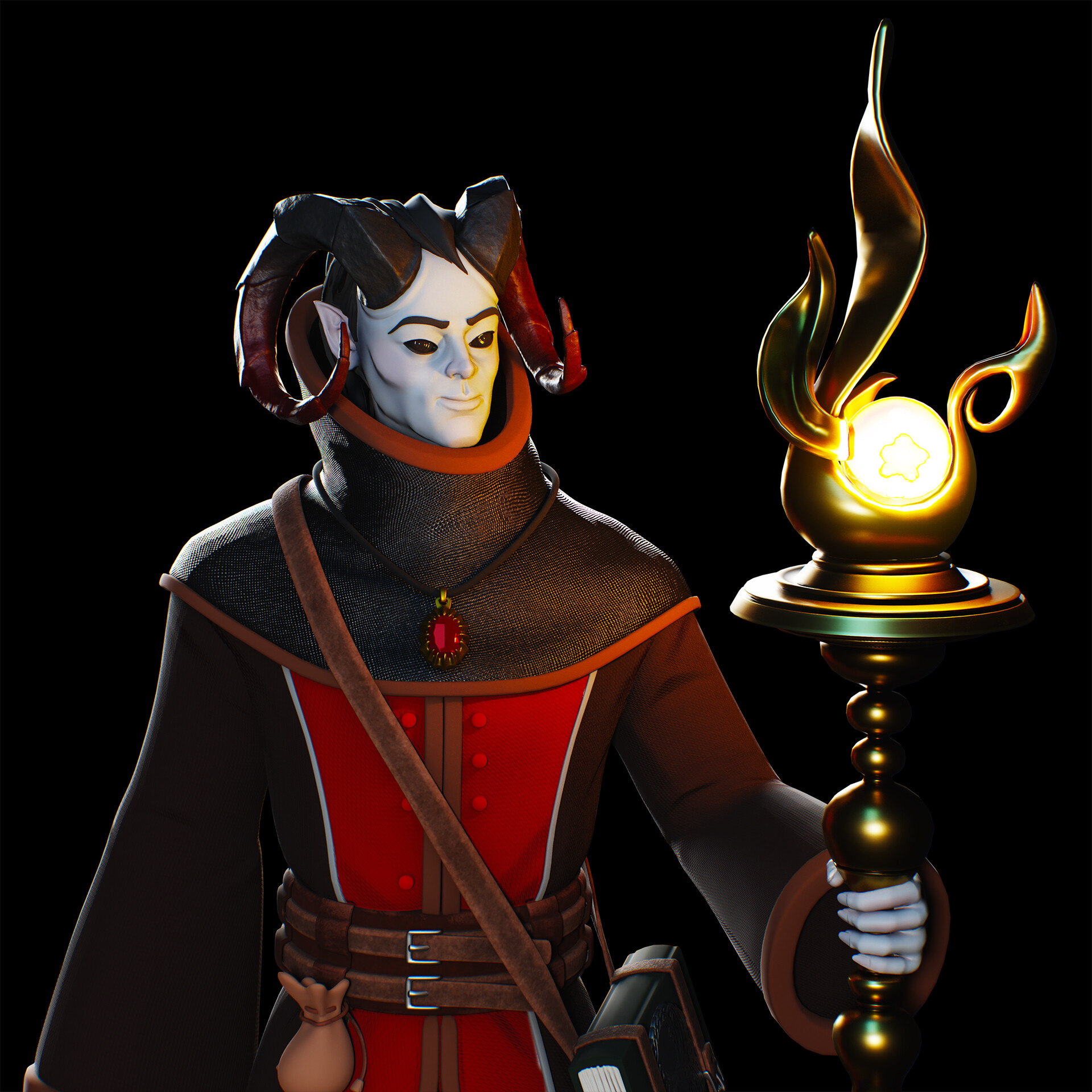 ArtStation - Rakshasa, The Wizard