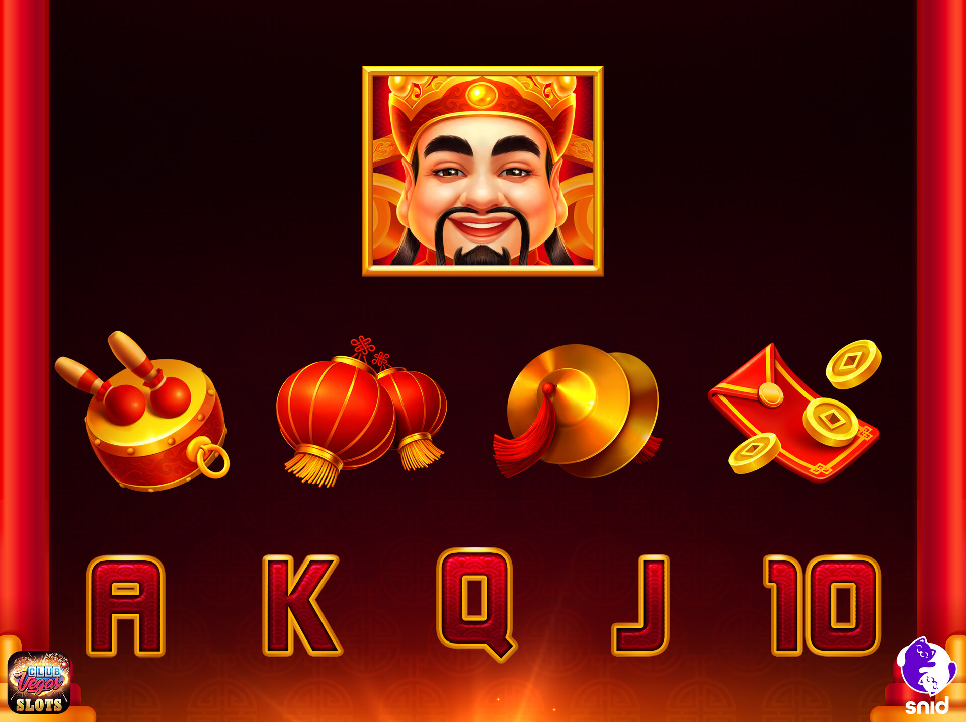 SNID Art Studio - Caishen Triple Cash