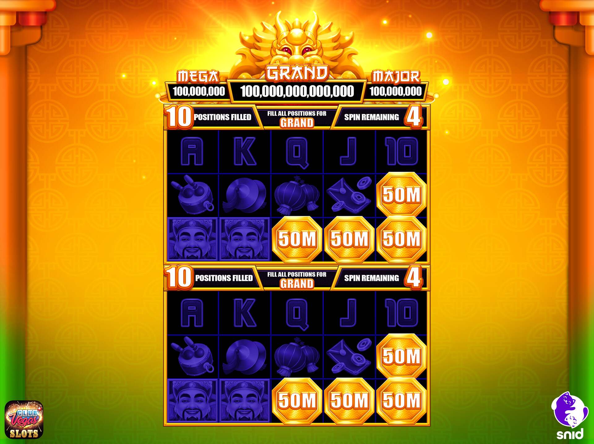 SNID Art Studio - Caishen Triple Cash