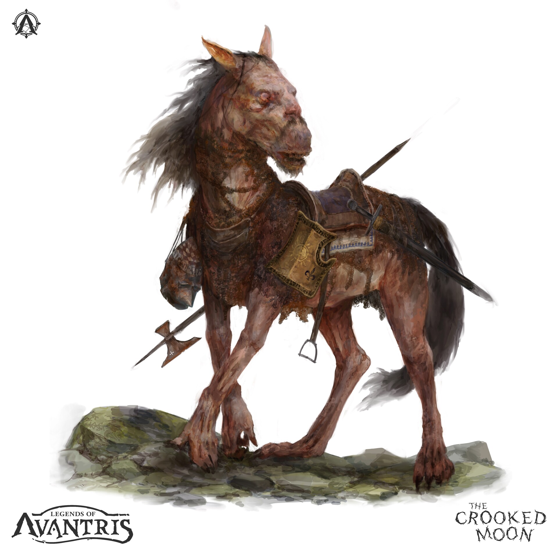 ArtStation - Legends of Avantris’ - The Crooked Moon