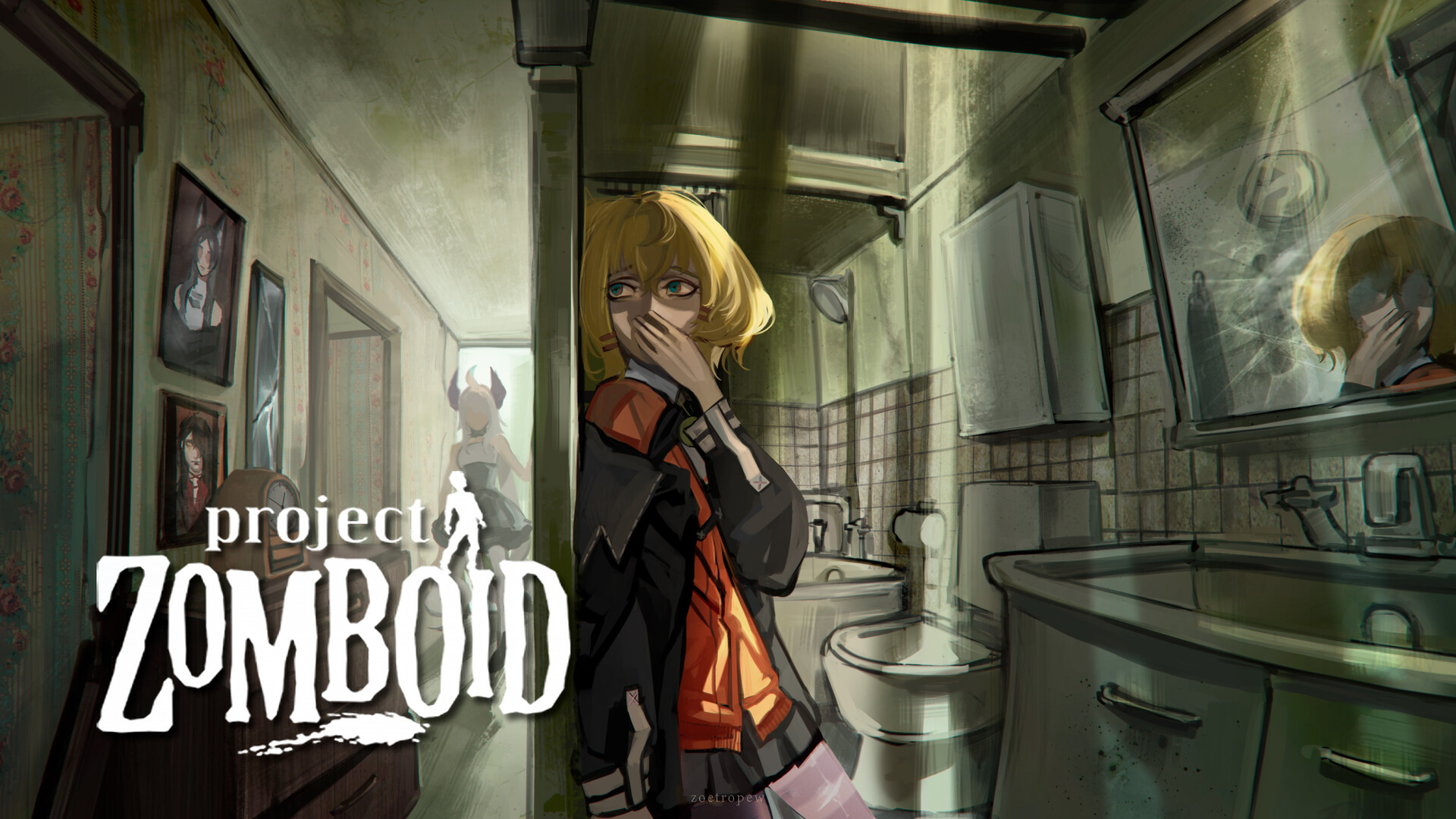 ArtStation - Fanwork for a series of Zomboid's Letsplays #1