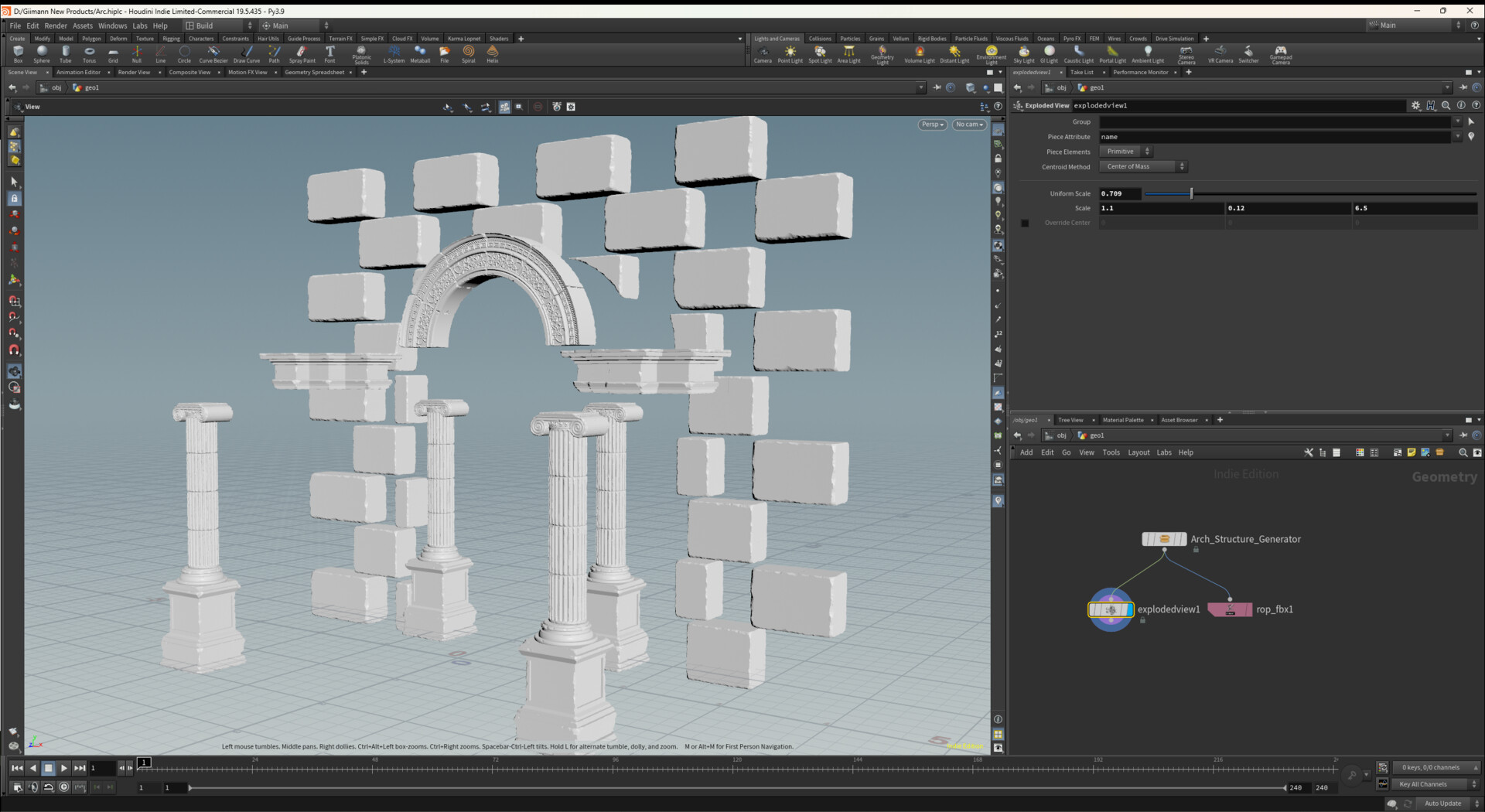 Giimann . - Procedural Architectural Structure HDA