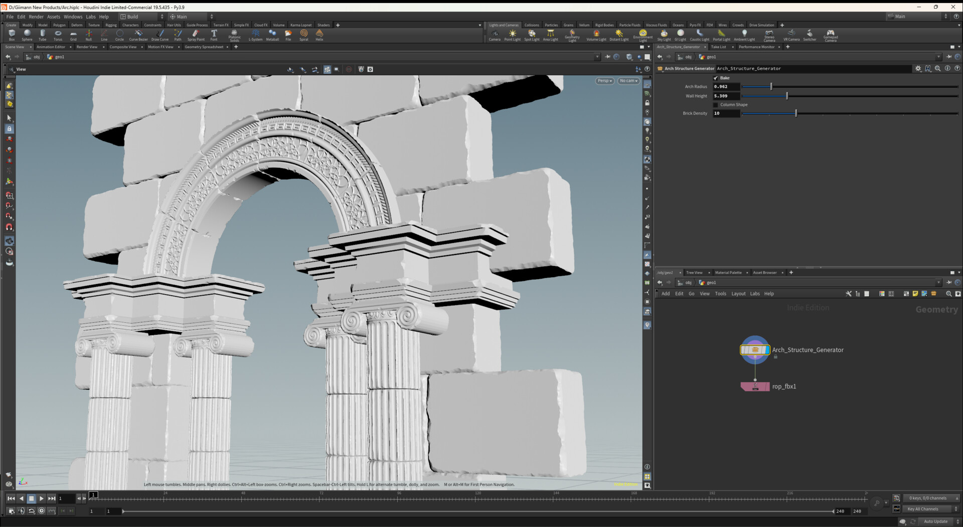 Giimann . - Procedural Architectural Structure HDA