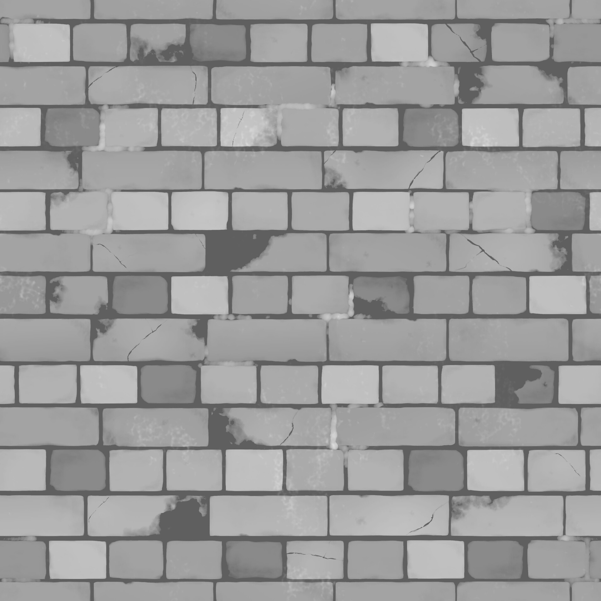 Mike Cockayne - Worn brick - Tiling material