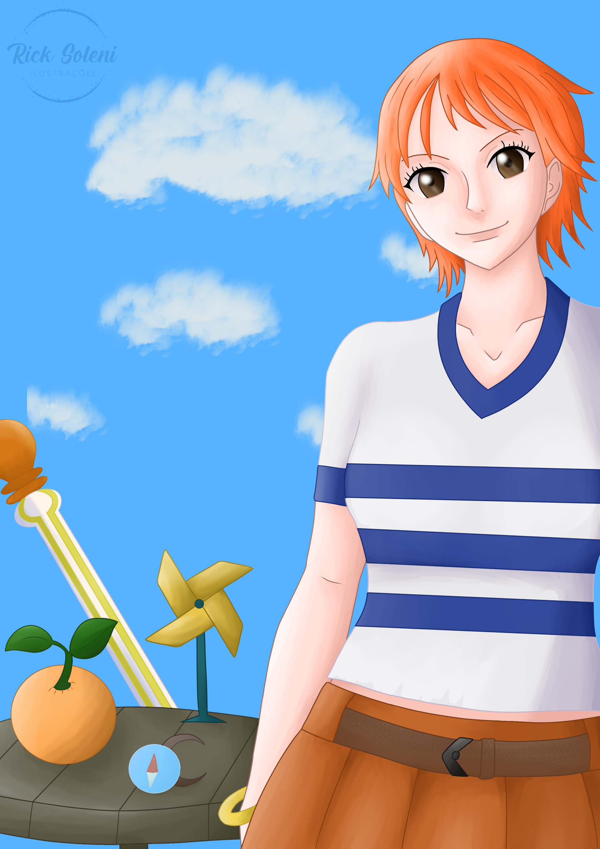 ArtStation - Nami - One Piece