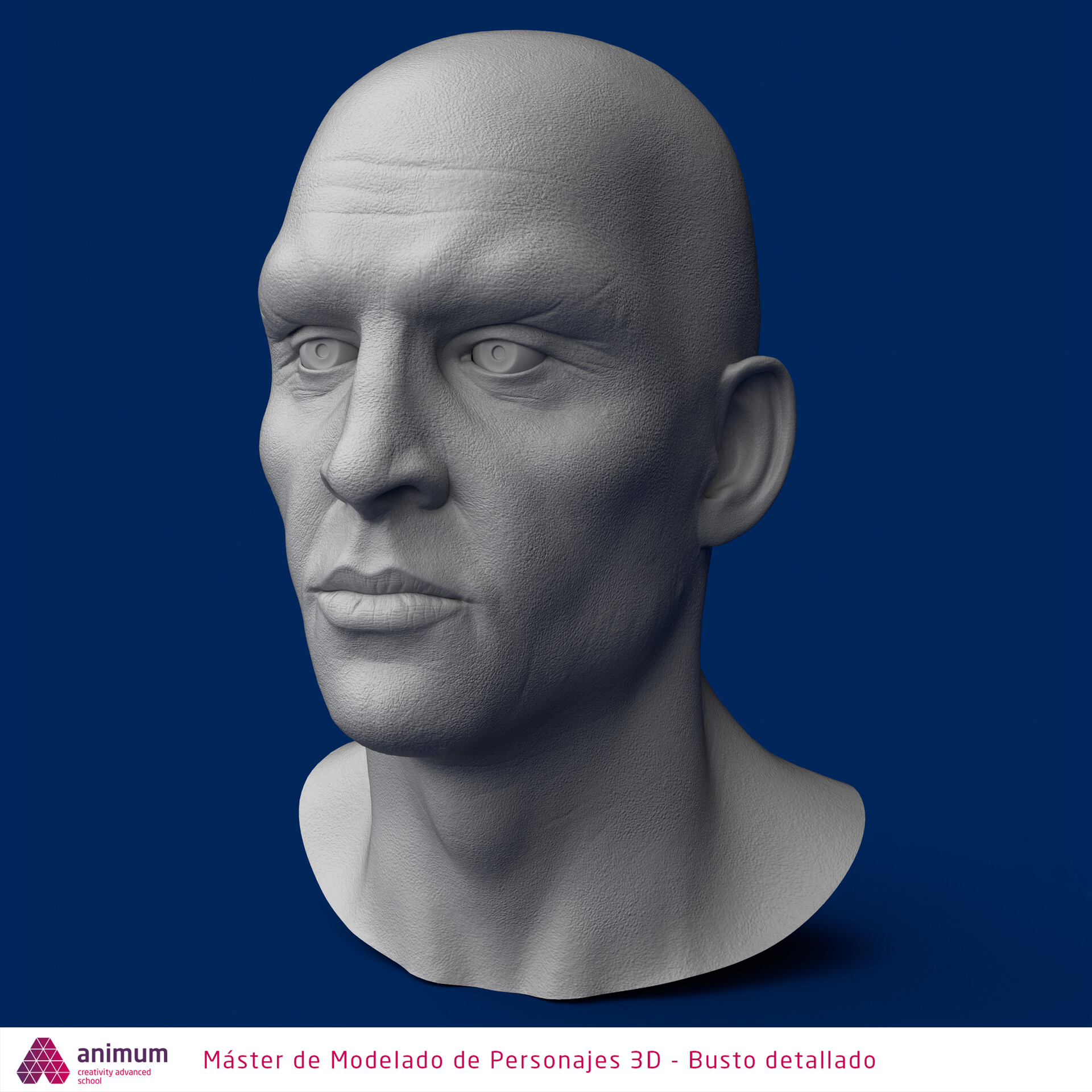 ArtStation - Detallado de un busto