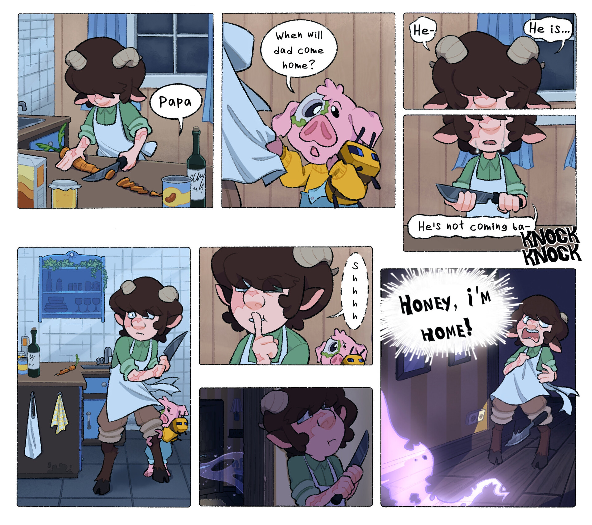 ArtStation - Comedic comic strip