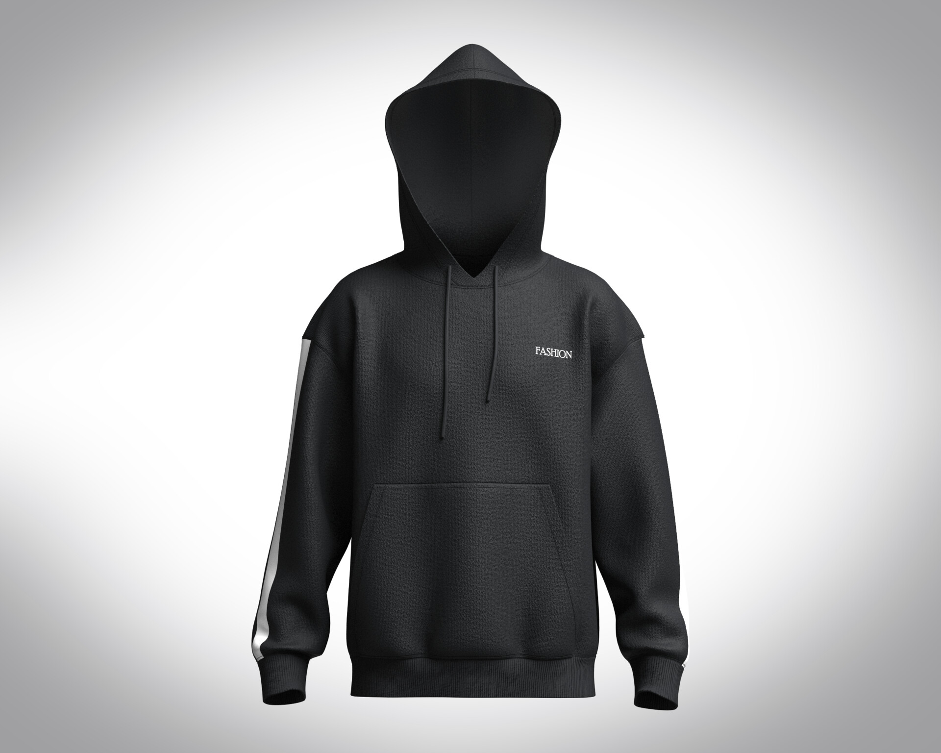 ArtStation - Men's Black Hoodie