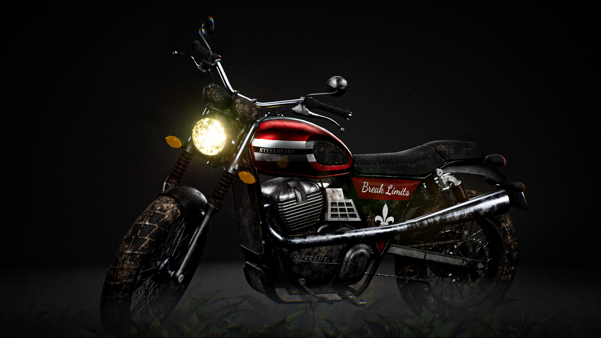 ArtStation - Motorbike Scram