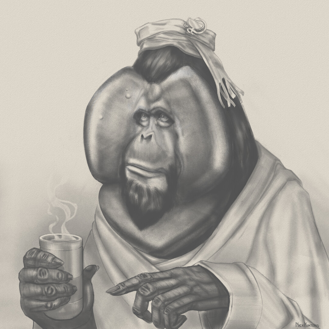 ArtStation - The Ape Apothecary