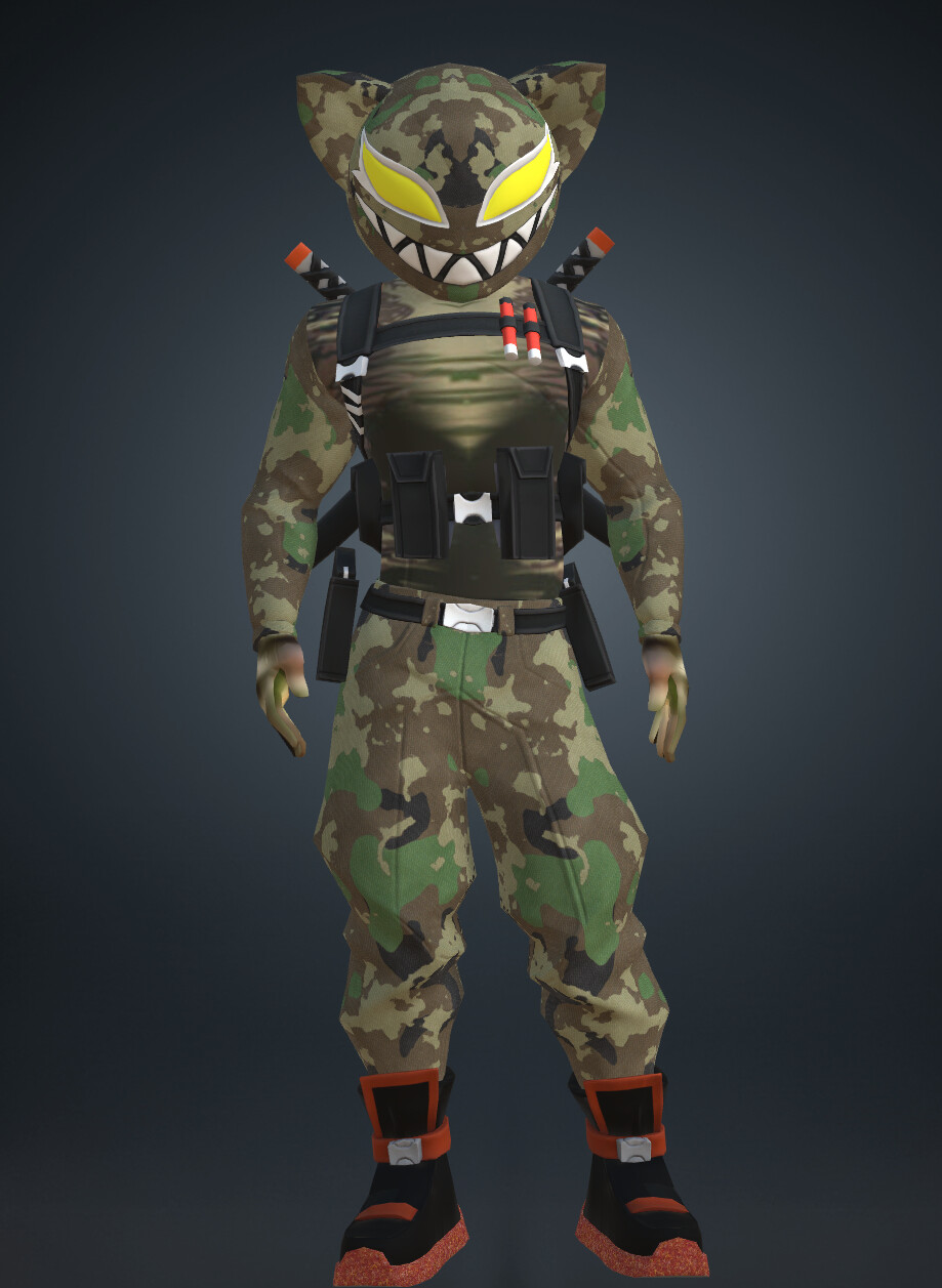 Mariia Dzyhalo - UGC skin for a game character