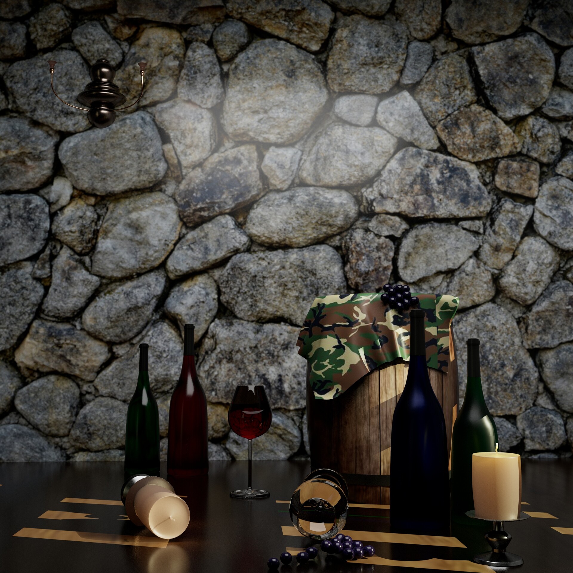 ArtStation - WINE TABLE