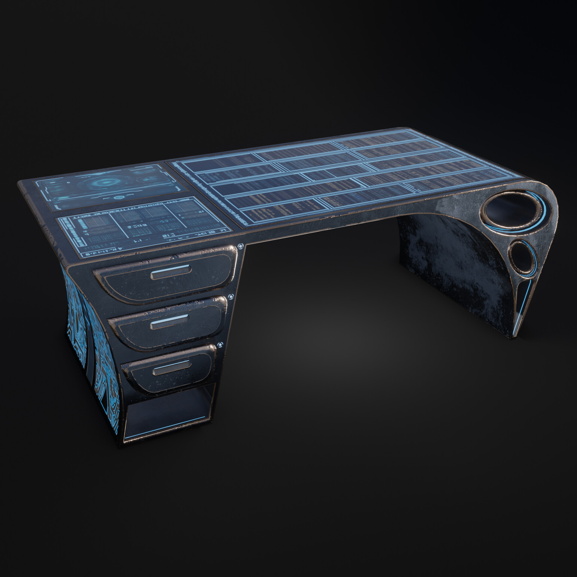 ArtStation - Cyber Table