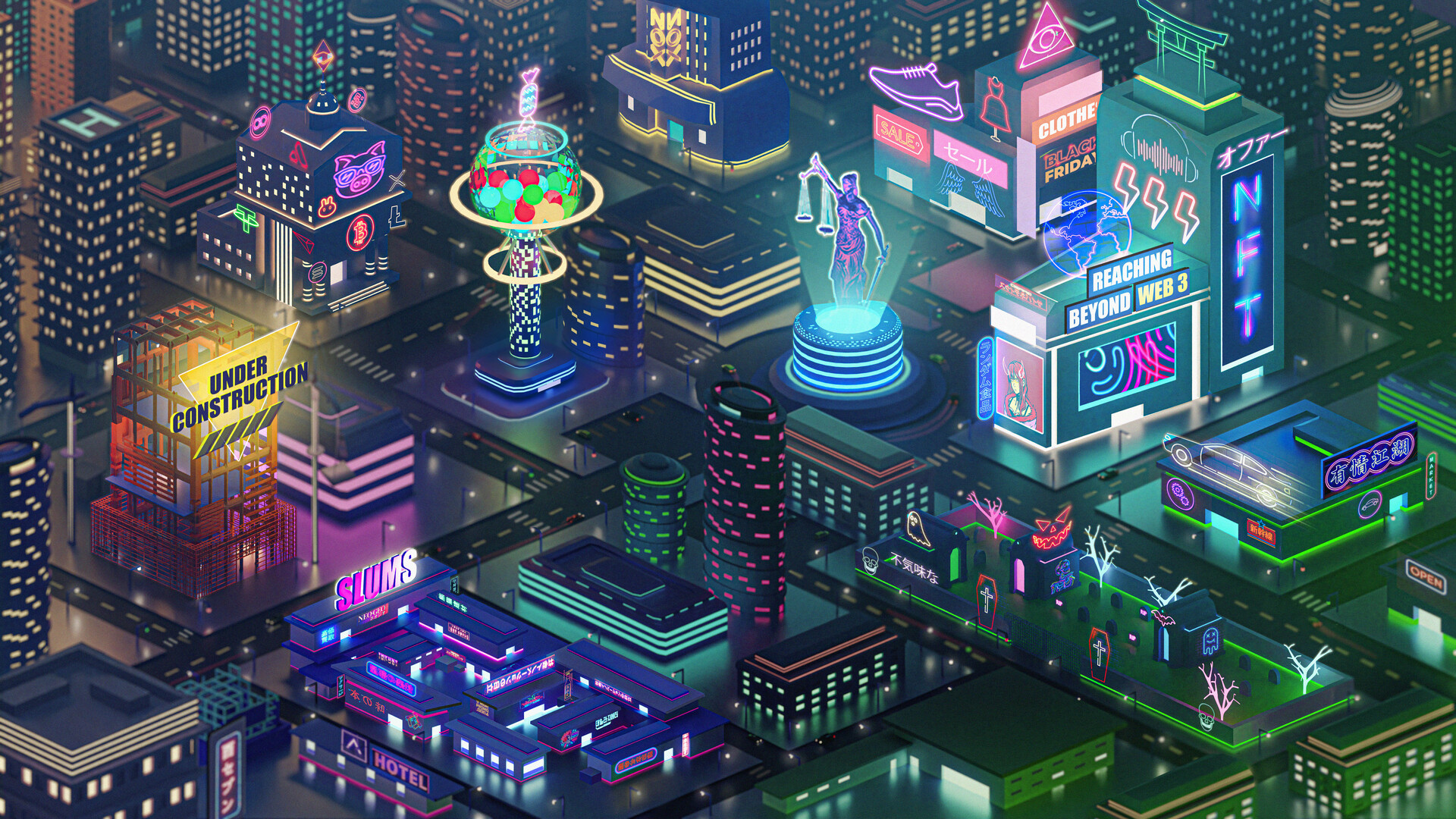 ArtStation - Nft roadmap city