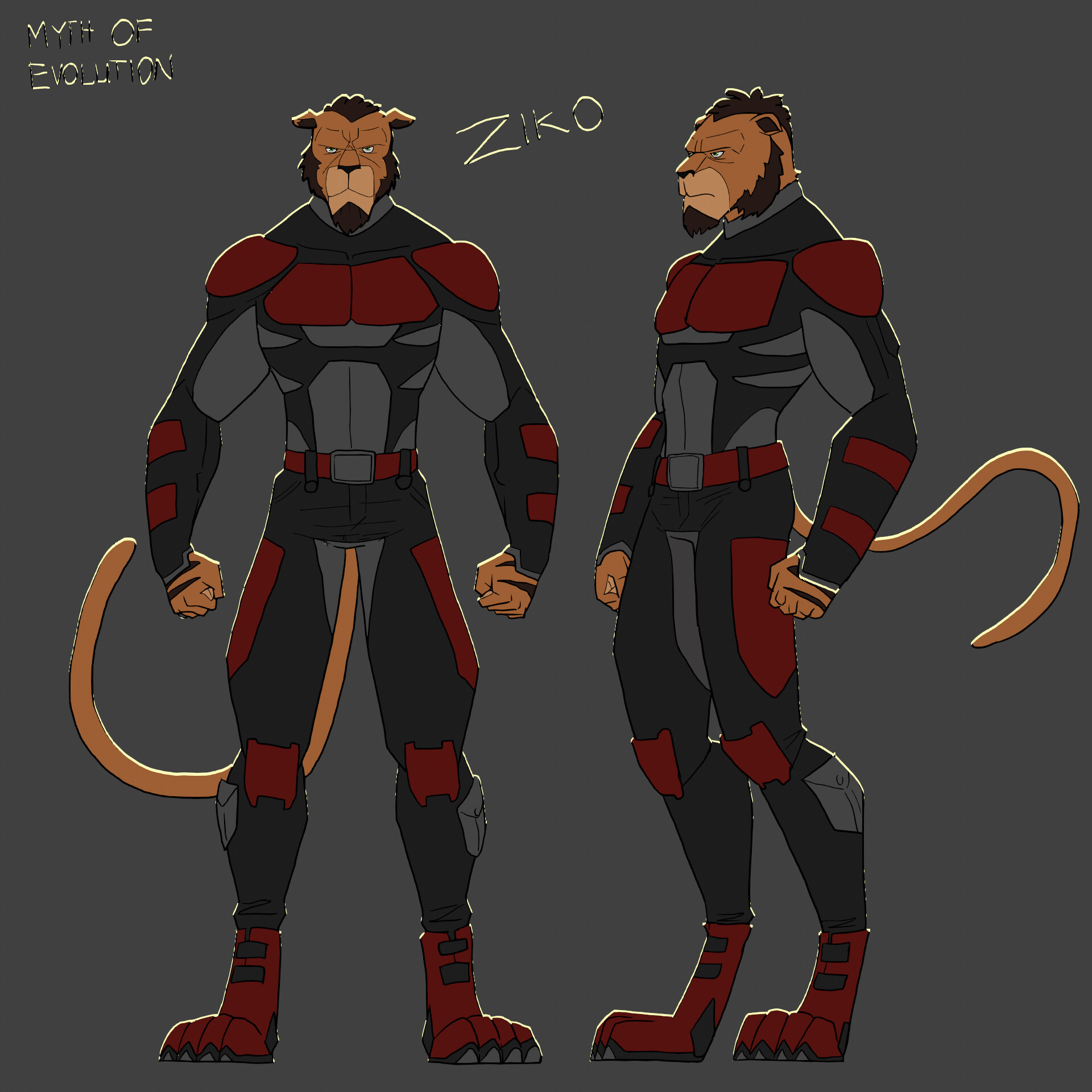 ArtStation - Myth Of Evolution: Ziko