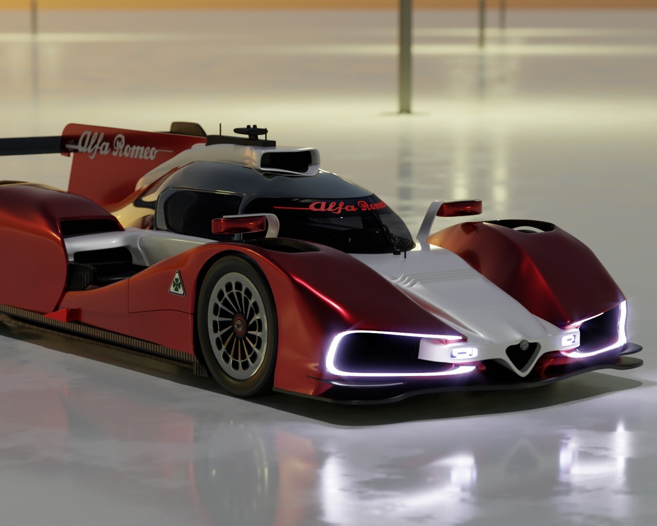 rcaronn - UNTITLED Alfa ROMEO WEC HYPERCAR CONCEPT