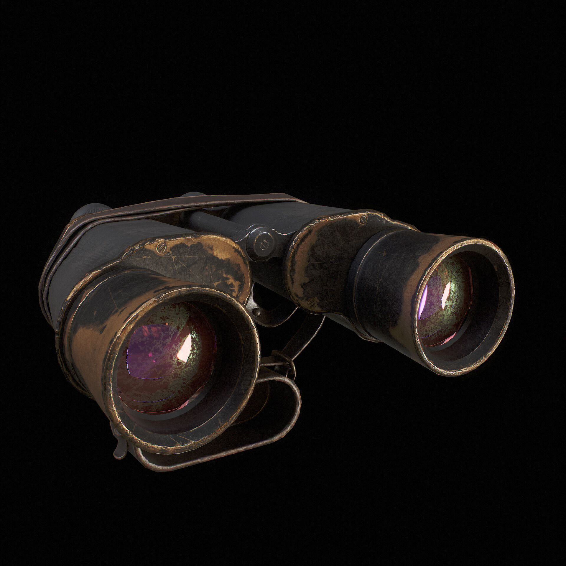ArtStation - Old soviet binoculars